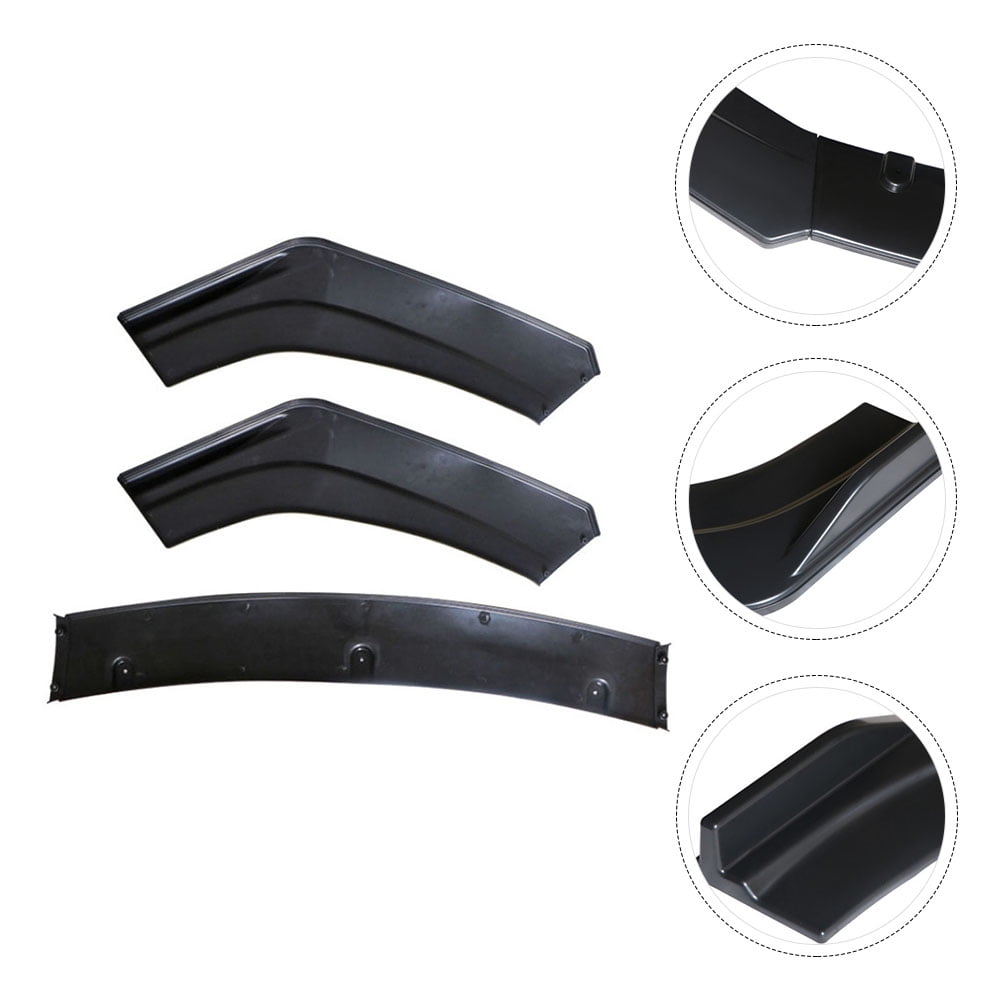 HEMOTON Front Bumper Guards for Cars, Protector Wing Lip Spoiler Body ...