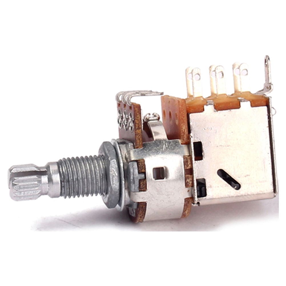 HEMOTON Guitar Control Potentiometer with A250K-ohm Push Pull Plastic ...