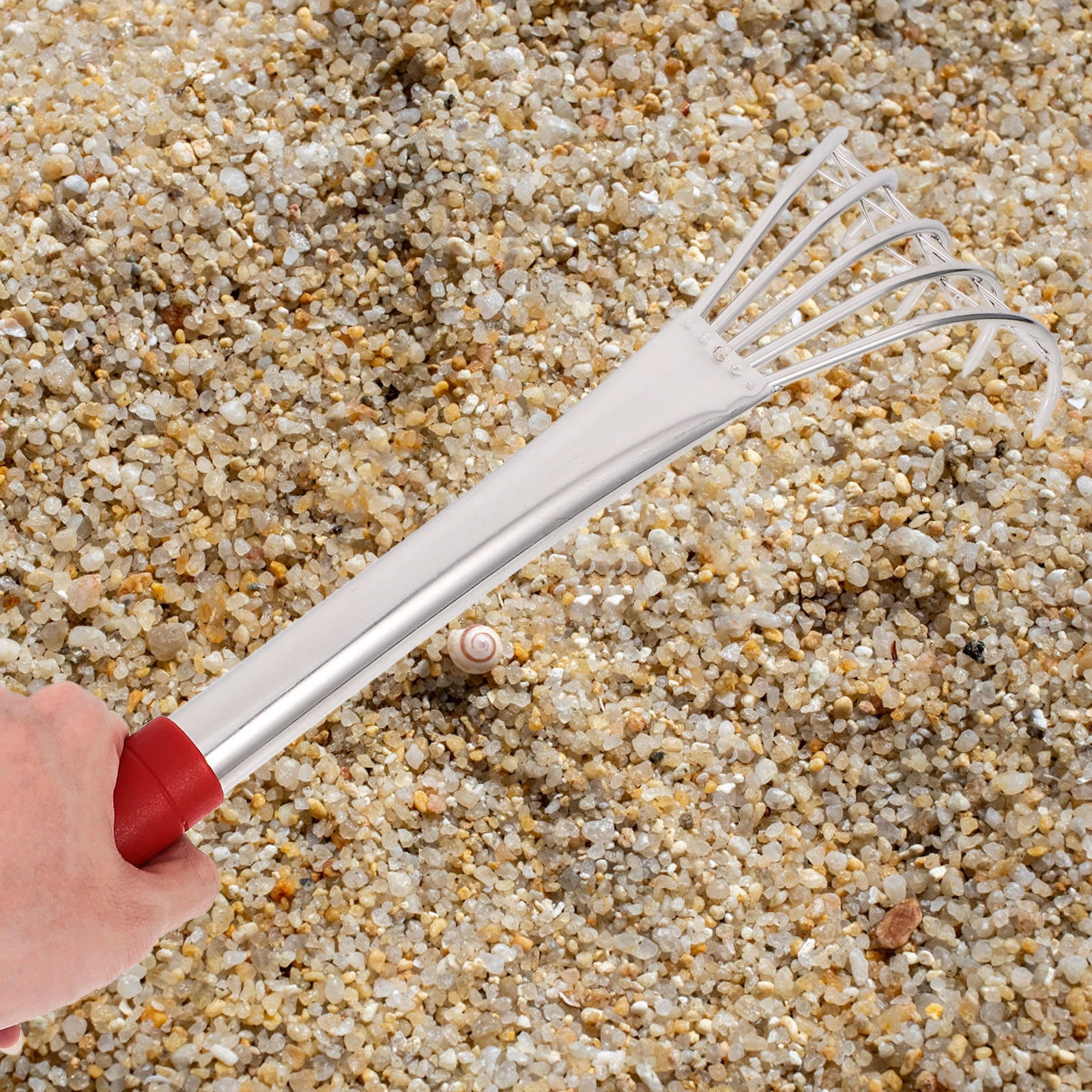 HEMOTON Handheld Rake Beach Clamming Rake Reusable Beach Claw Rake ...