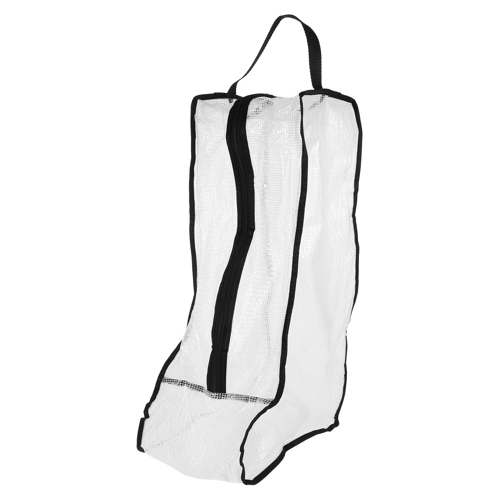 HEMOTON Handle Boots Organizers Zippered Shoes Storage Bag Travel Boot ...