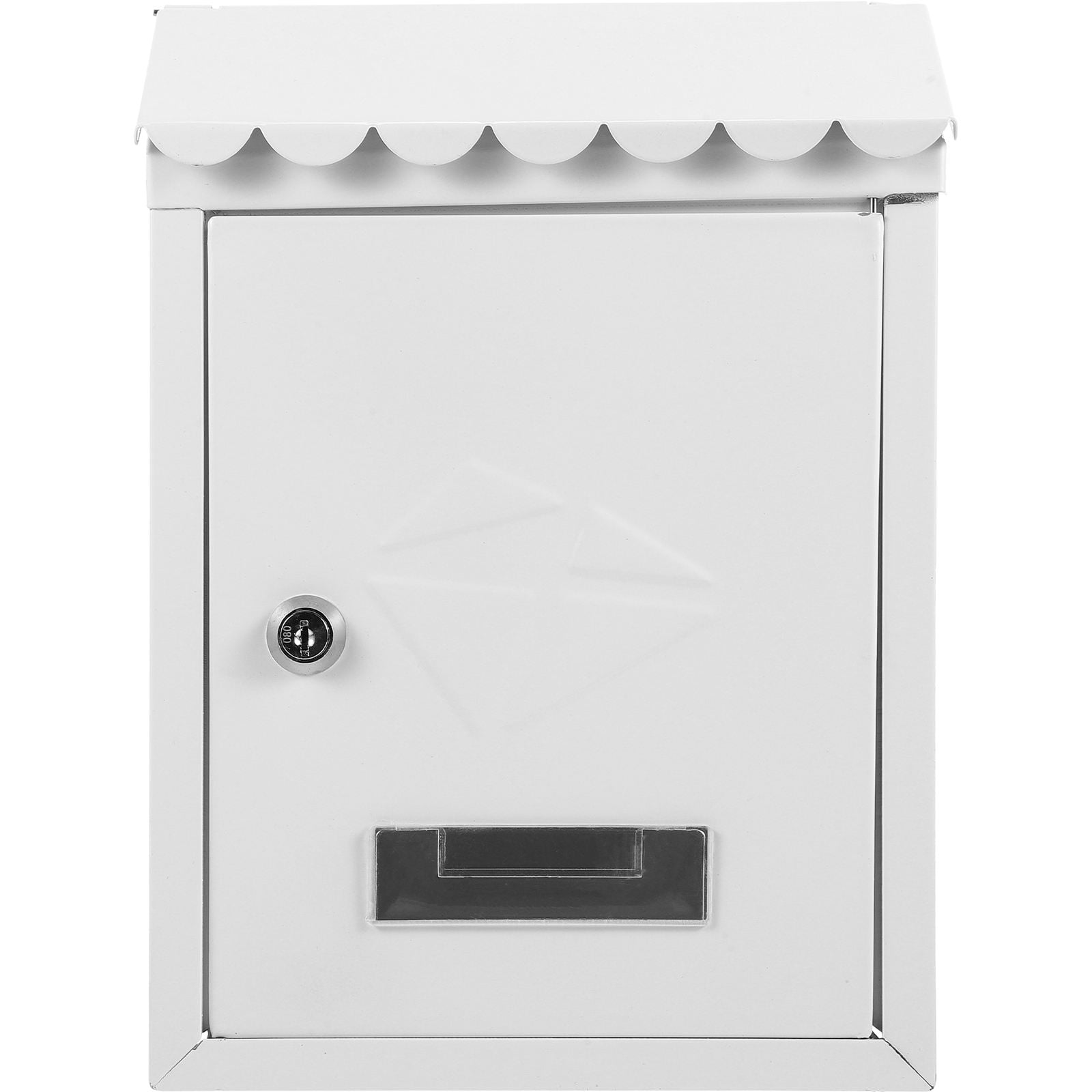 HEMOTON Hanging Mail Organizer Metal Mailbox Outdoor Modern Office ...
