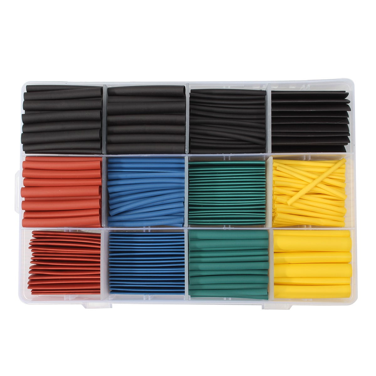 HEMOTON Heat Shrink Tube Kit with Assorted Color Plastic Tubing 8 Sizes ...