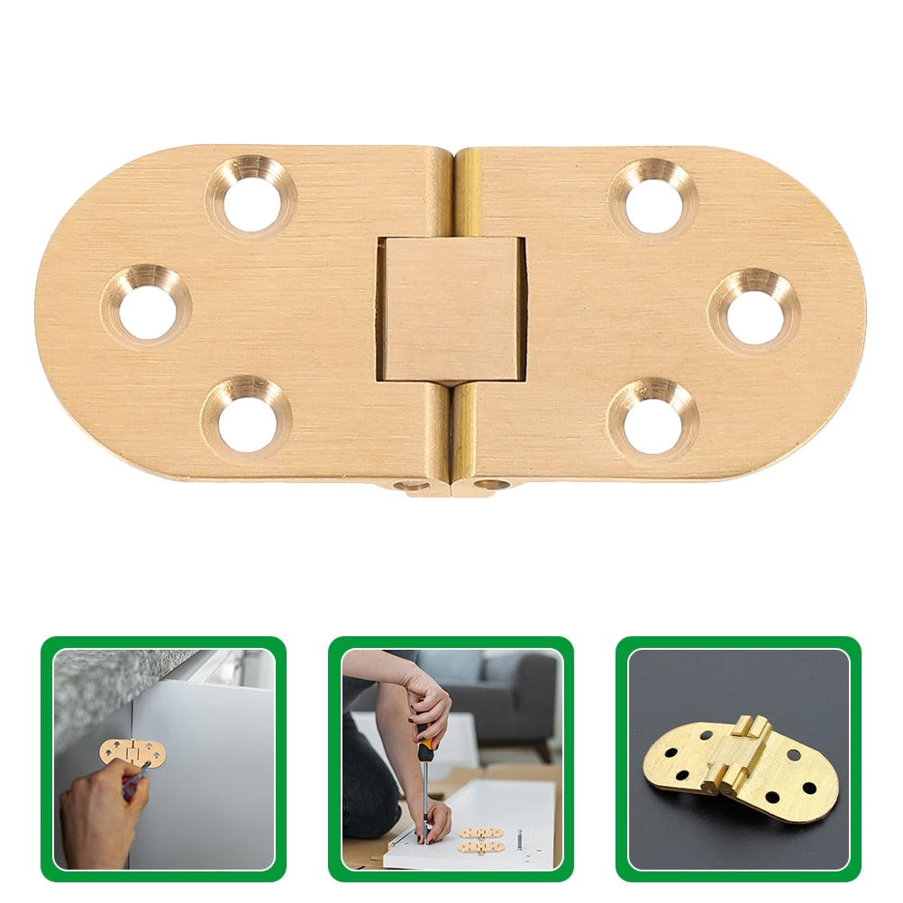 HEMOTON Heavy Duty Door Hinge Smooth Movement Hinge Folding Furniture ...