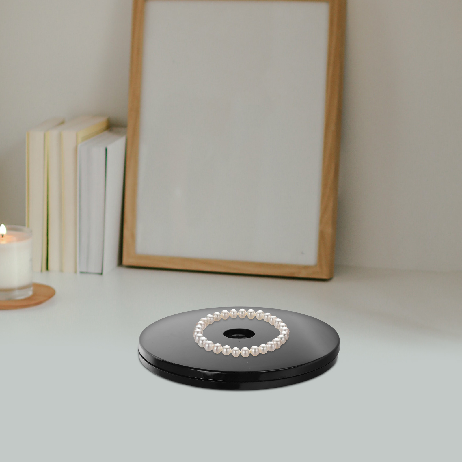 HEMOTON Heavy Duty Rotating Turntable Display Rotating Swivel Stand ...