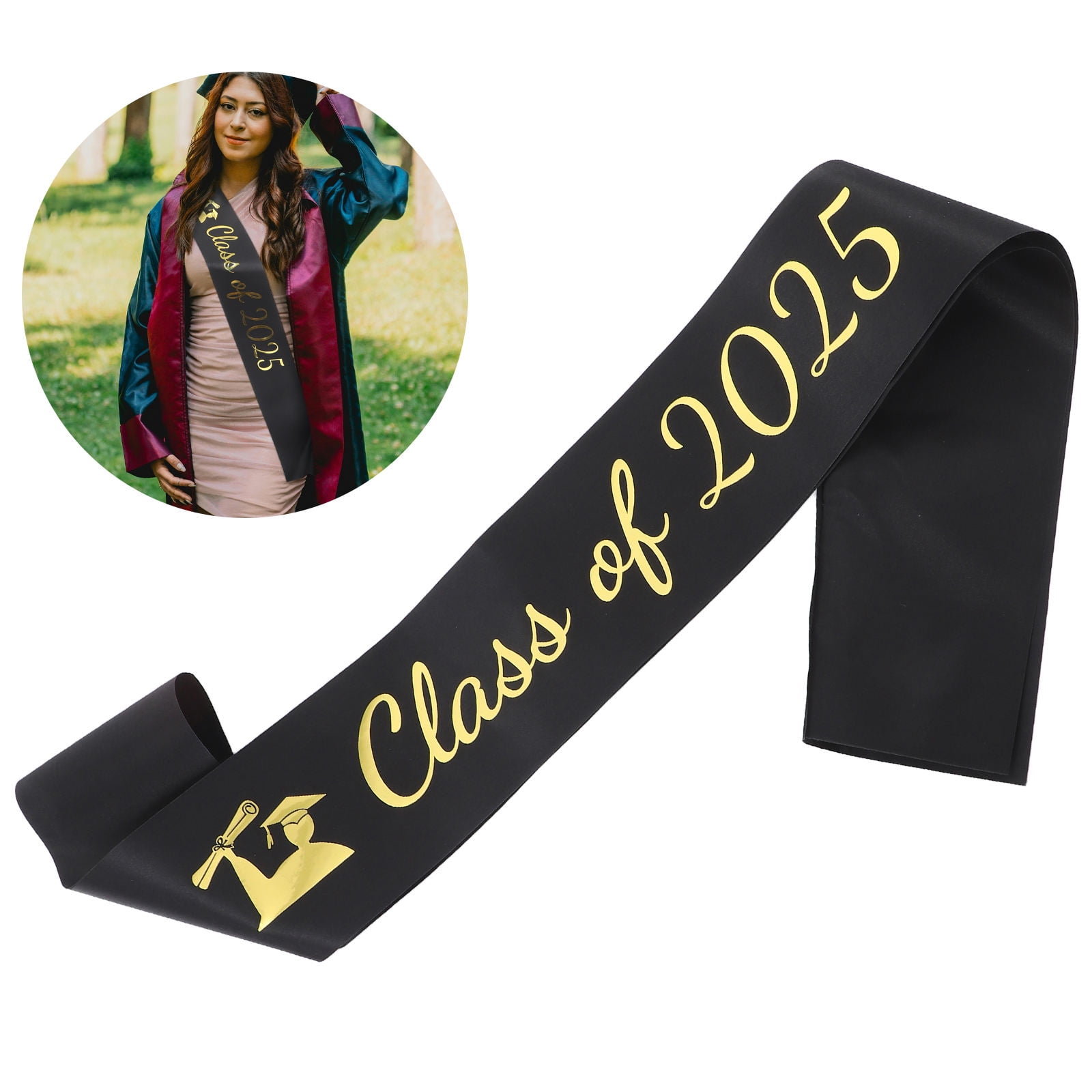 HEMOTON Hemoton Graduation Sash for Class of 2025 Party Sash Graduation ...