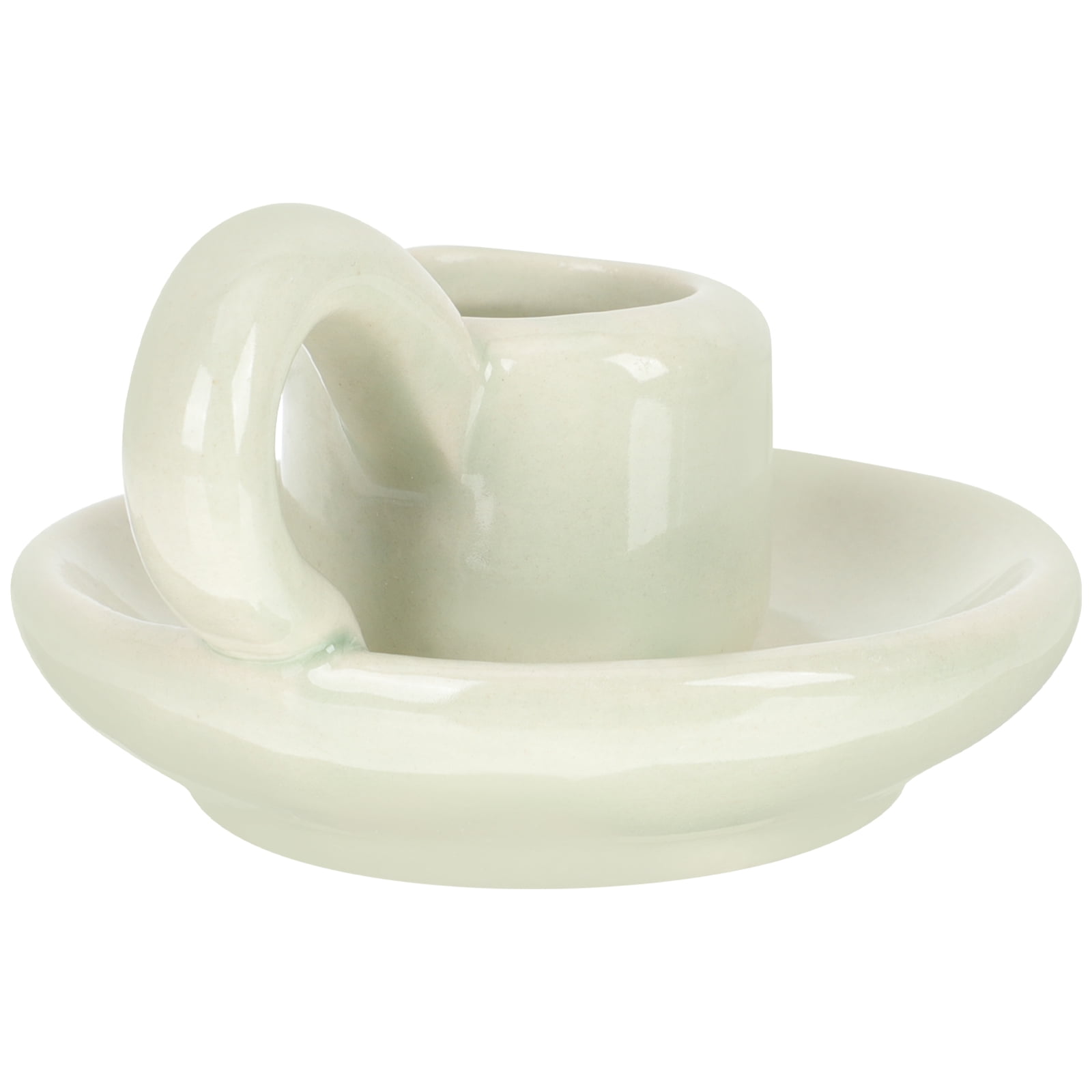 DEEPCRAFF Ceramic Table Candlesticks Mug Modeling Candlestick For ...