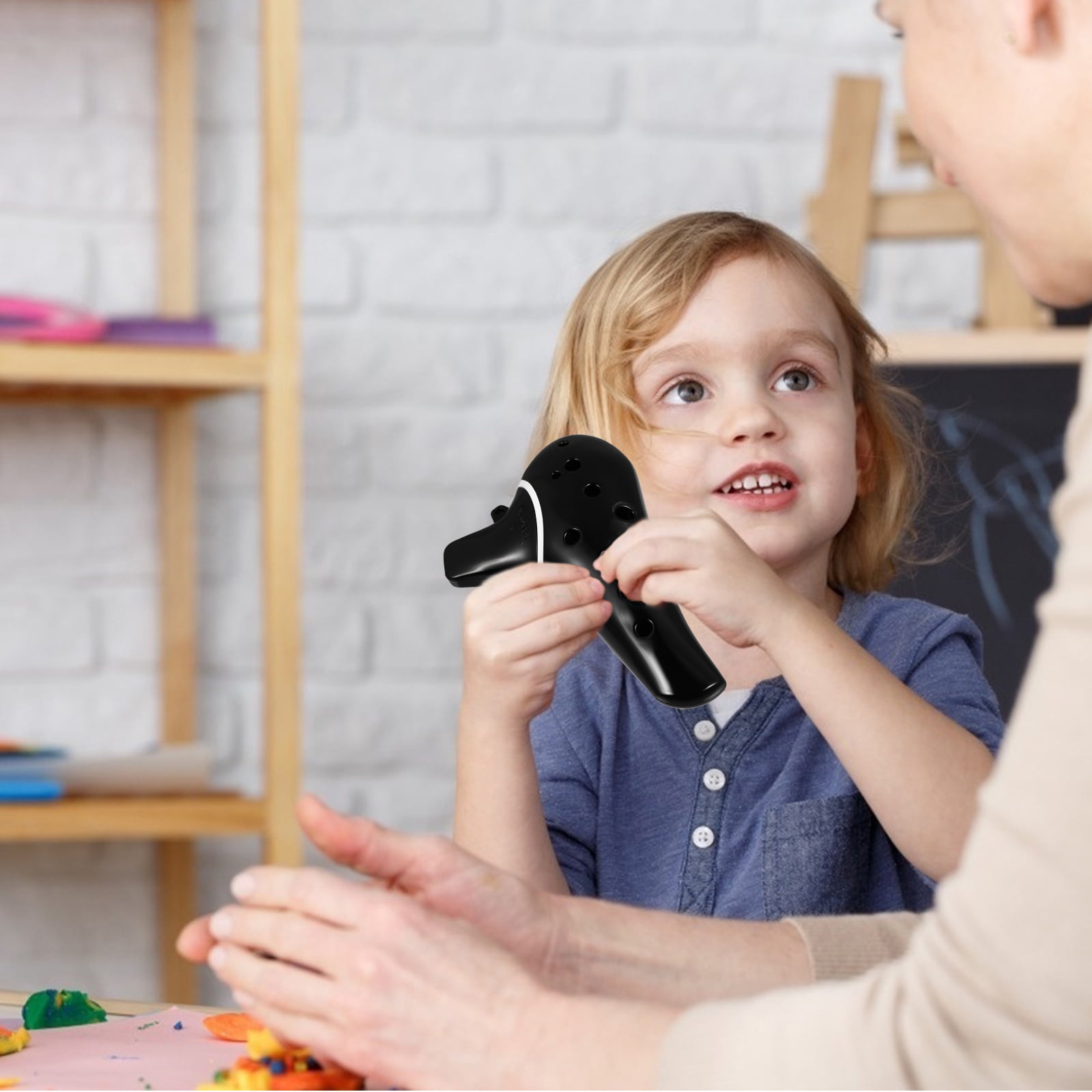 HEMOTON Hole Alto C-tuning Pottery Beginner Ocarina Student 16X10X4.3CM ...