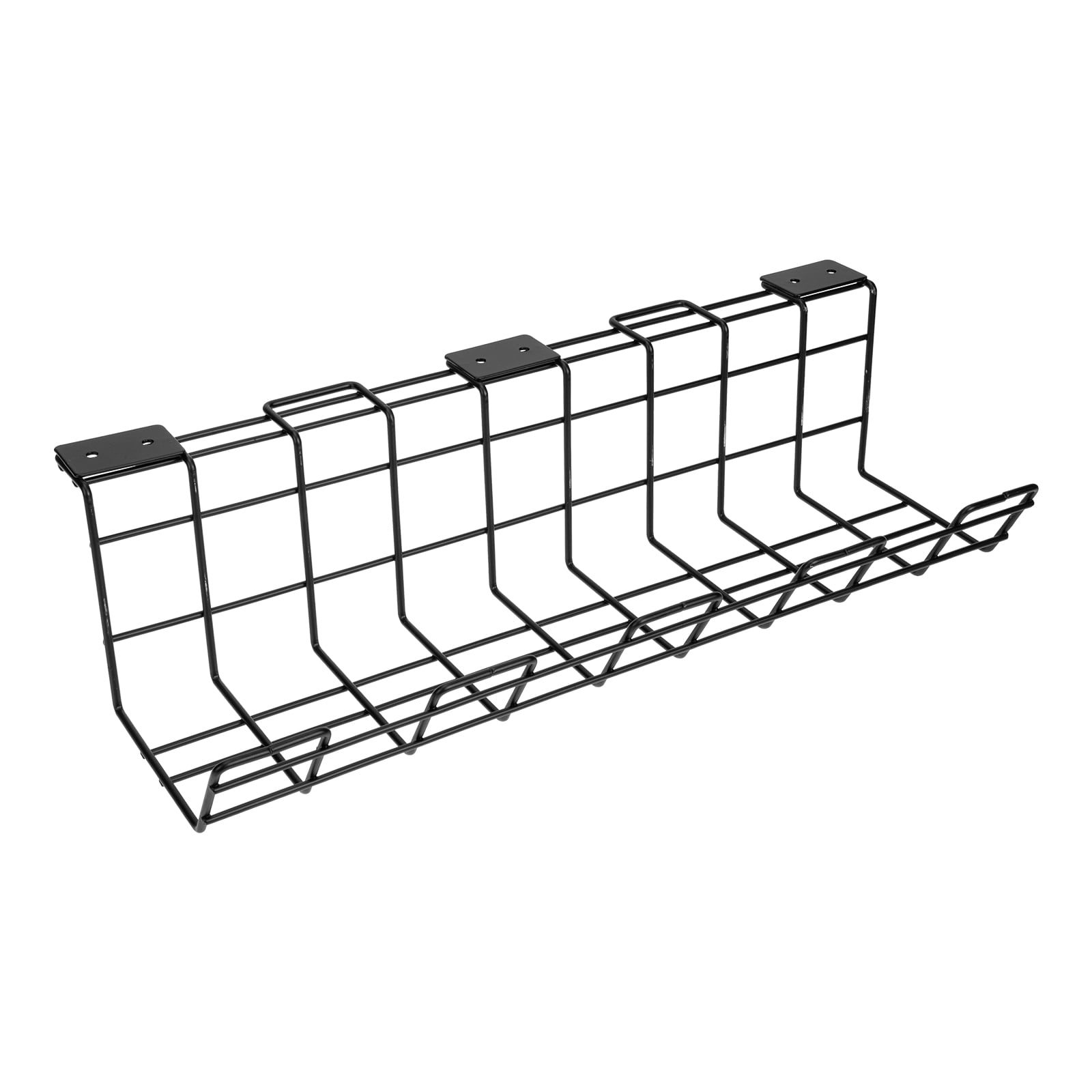 HEMOTON Home Cable Management Rack Metal Organizer for Holders Office ...