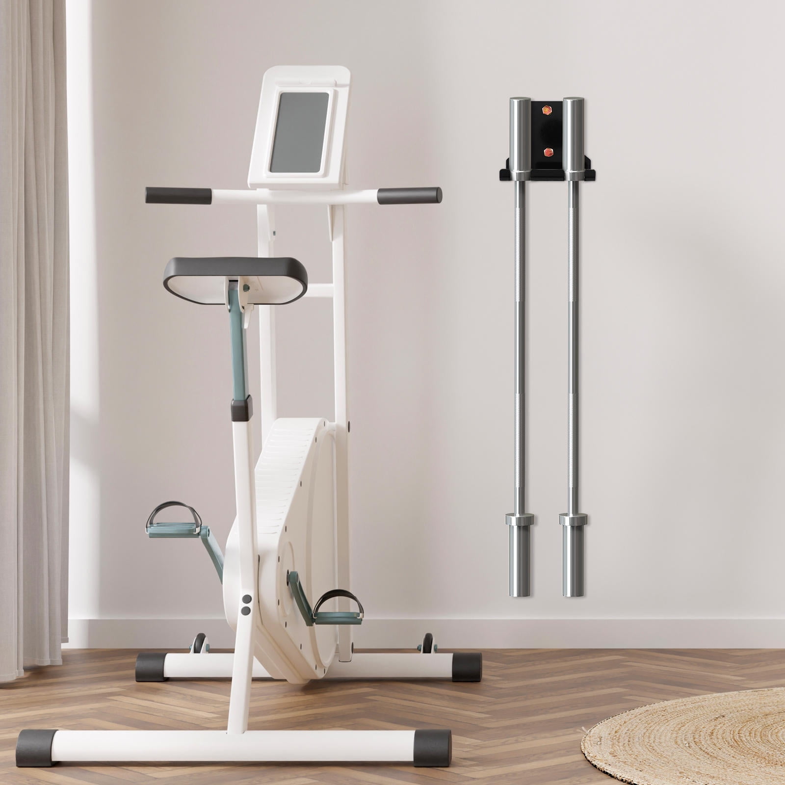 HEMOTON Household Storage Stand for Barbell Rod Dumbbell Pole Storage ...