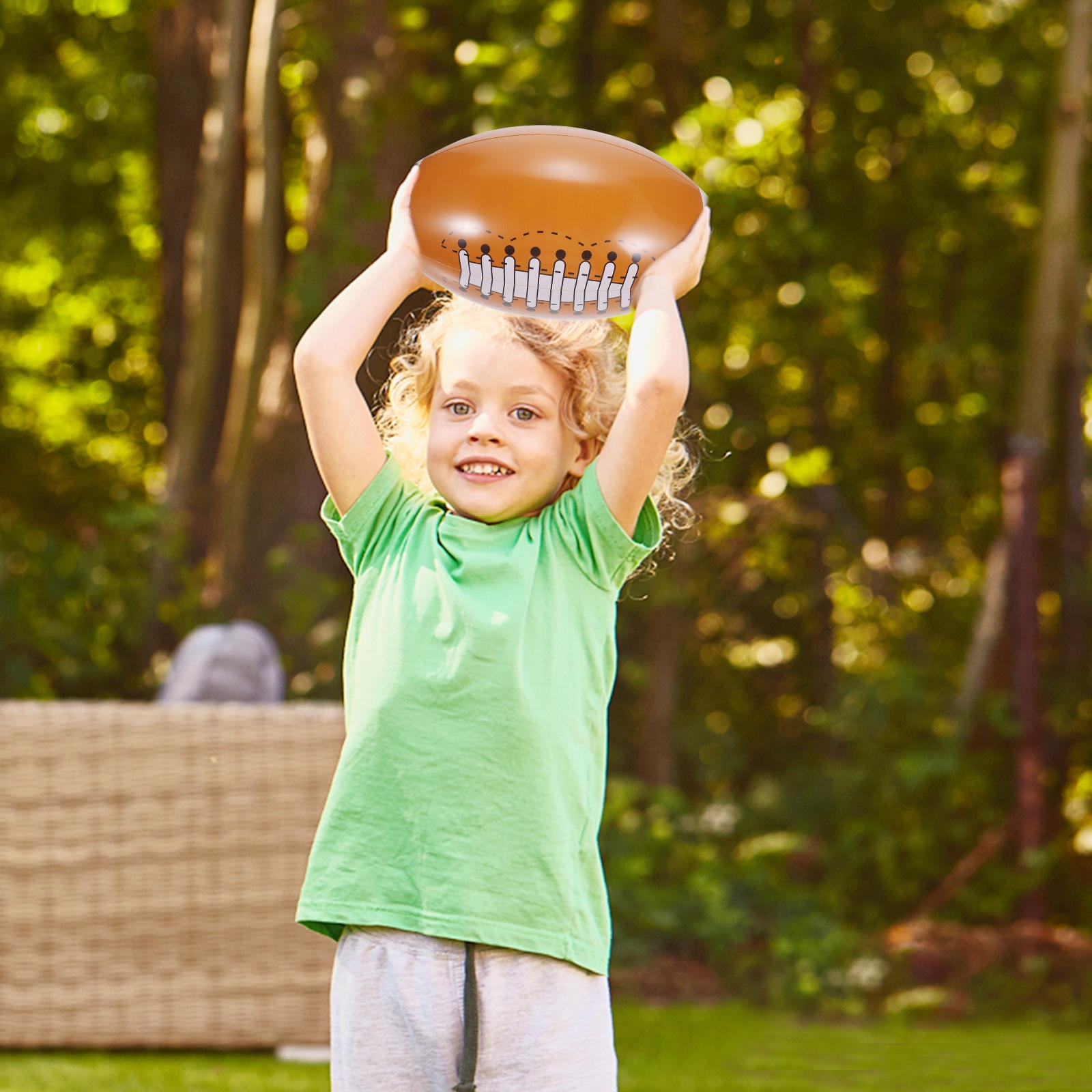 HEMOTON Inflatable Sports Ball Set Summer Swimming Balls Pool Party ...