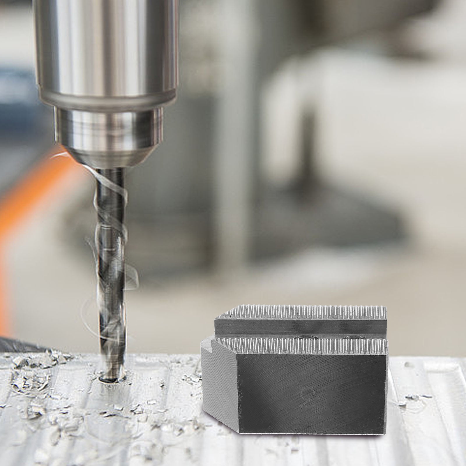 HEMOTON Jack Chuck Clamp 5 inch Repairing Lathe Chuck Clip Lathe Chuck ...