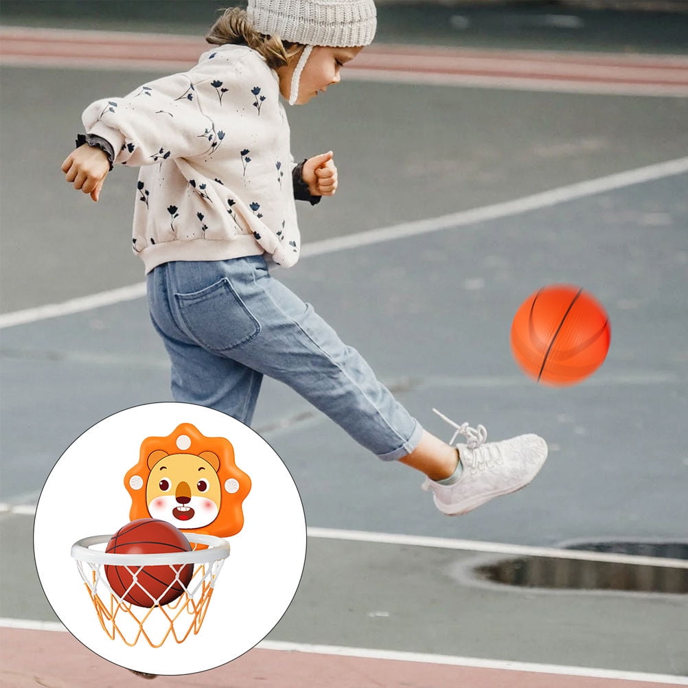 HEMOTON Kids Basketball Net Toy Set with WallMounted Design and ...