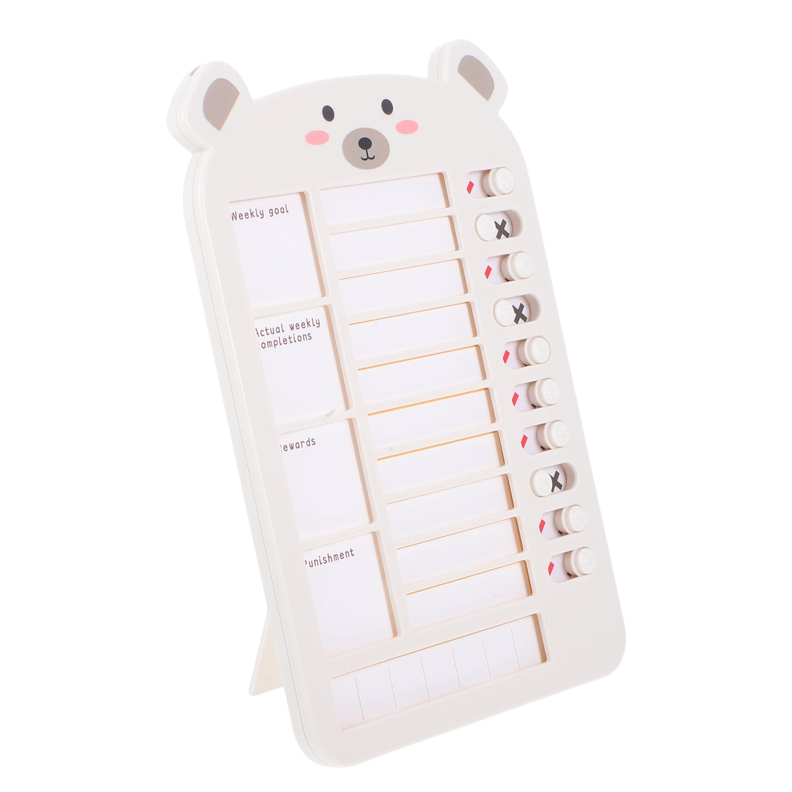HEMOTON Kids Chores Chart Slider Chart To-Do-List Checklists Task Board ...