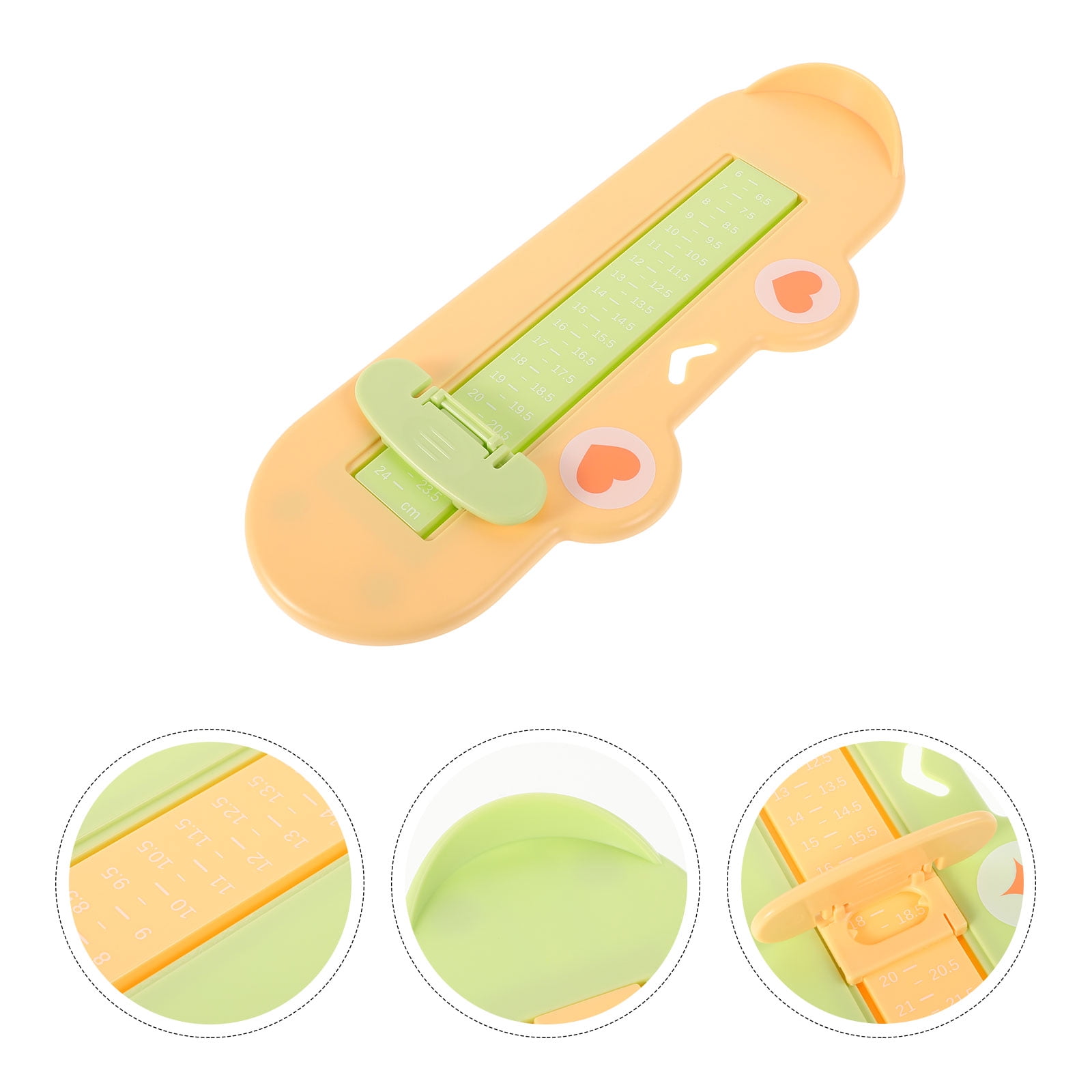 HEMOTON Kids Foot Measuring Device Foot Measurement Tool Accurate ...