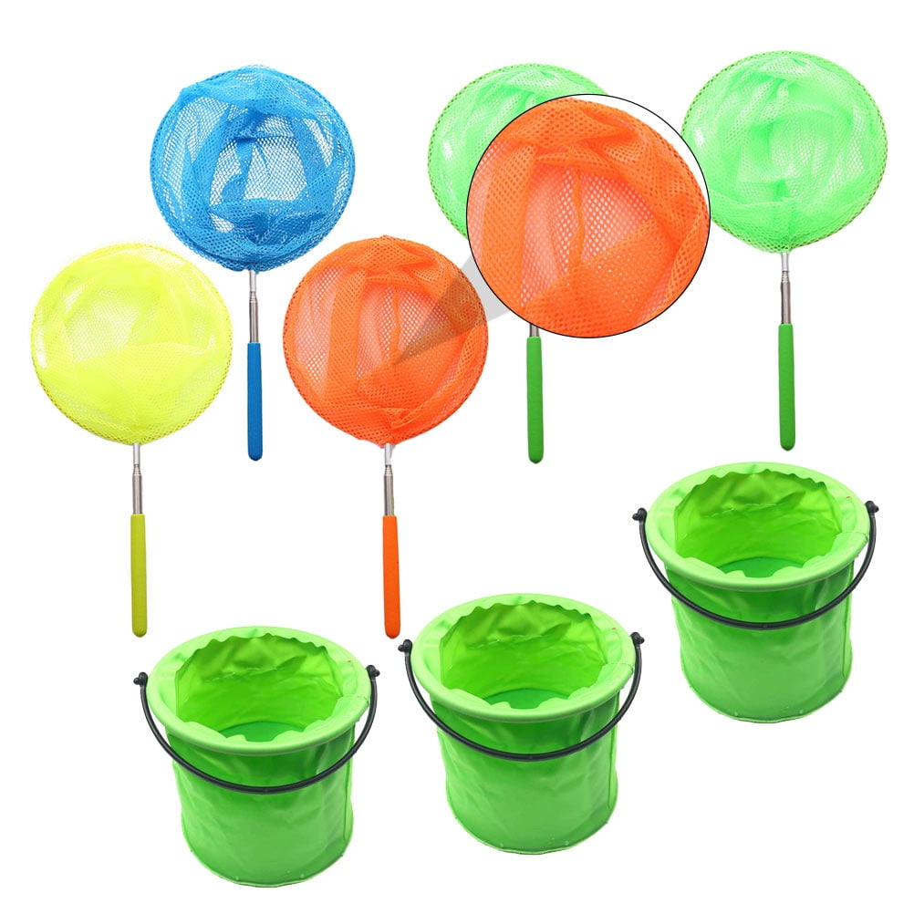 HEMOTON Kids Toys Butterflies Nets Butterfly Games Outdoor for Fishing ...