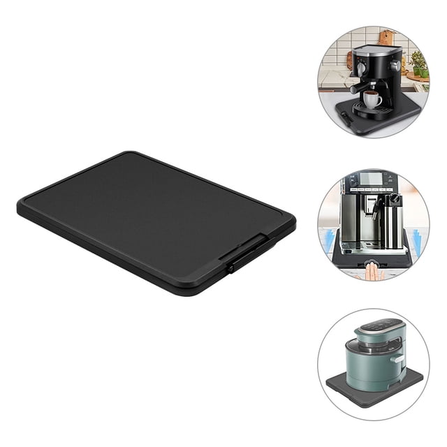 HEMOTON Kitchen Appliance Coffee Machine Sliding Tray Countertop Stand ...