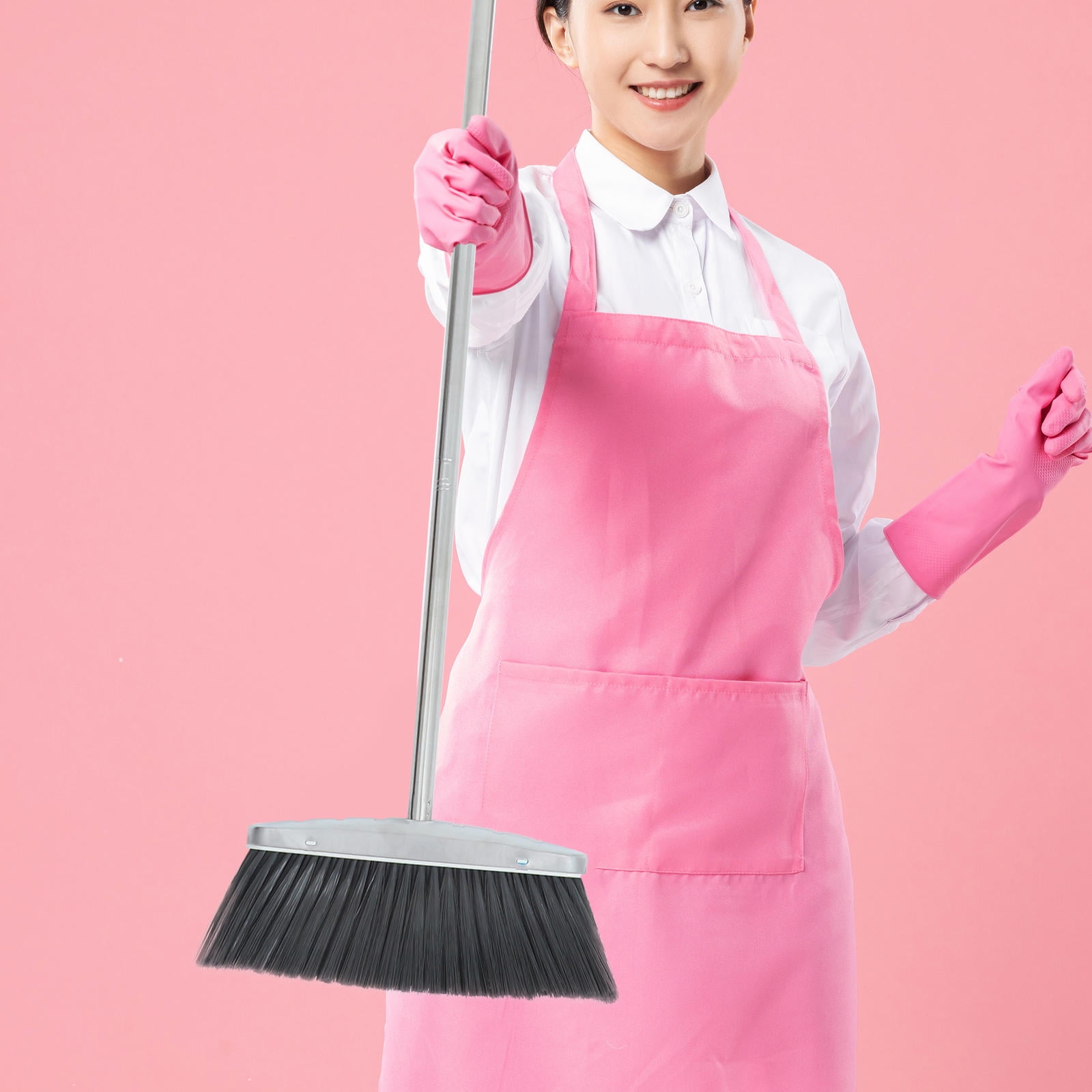 HEMOTON Kitchen Cleaning Upright Lobby Dust Pan Dust Pans with Long ...