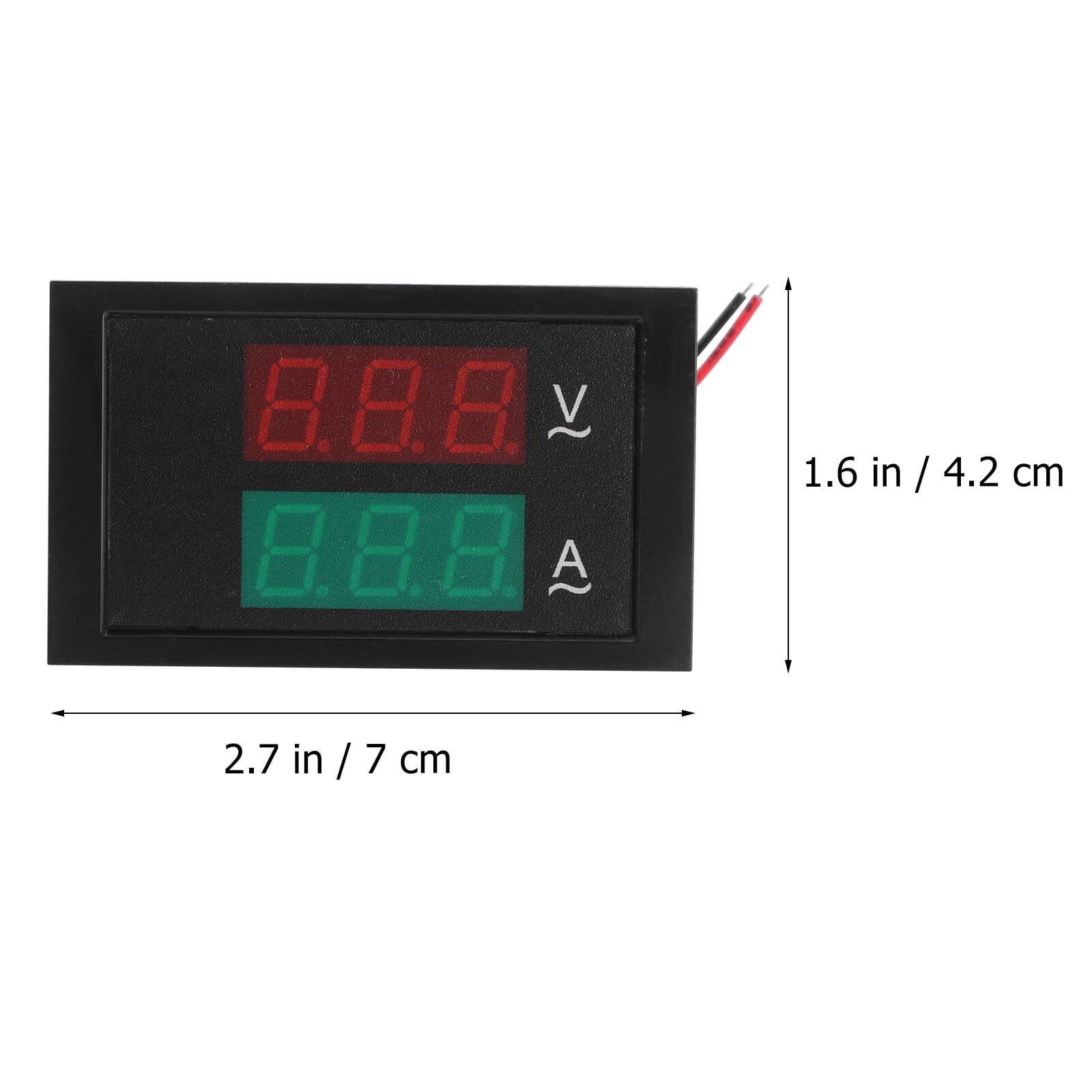 HEMOTON LED Digital Voltmeter for Circuit Measurement with Wide Voltage ...