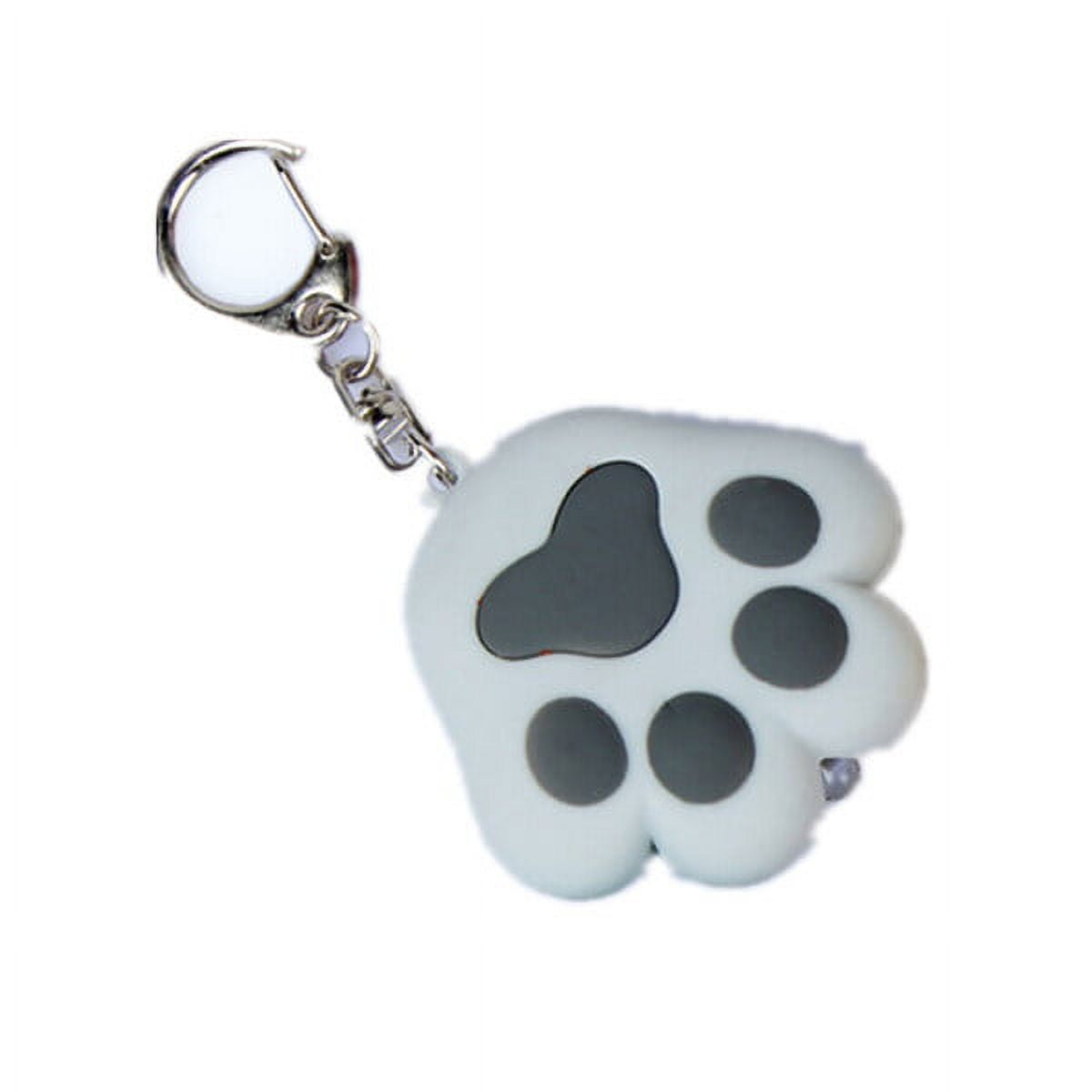 HEMOTON LED Light Sound Cat Claw Key Chain Set in Light Grey for ...