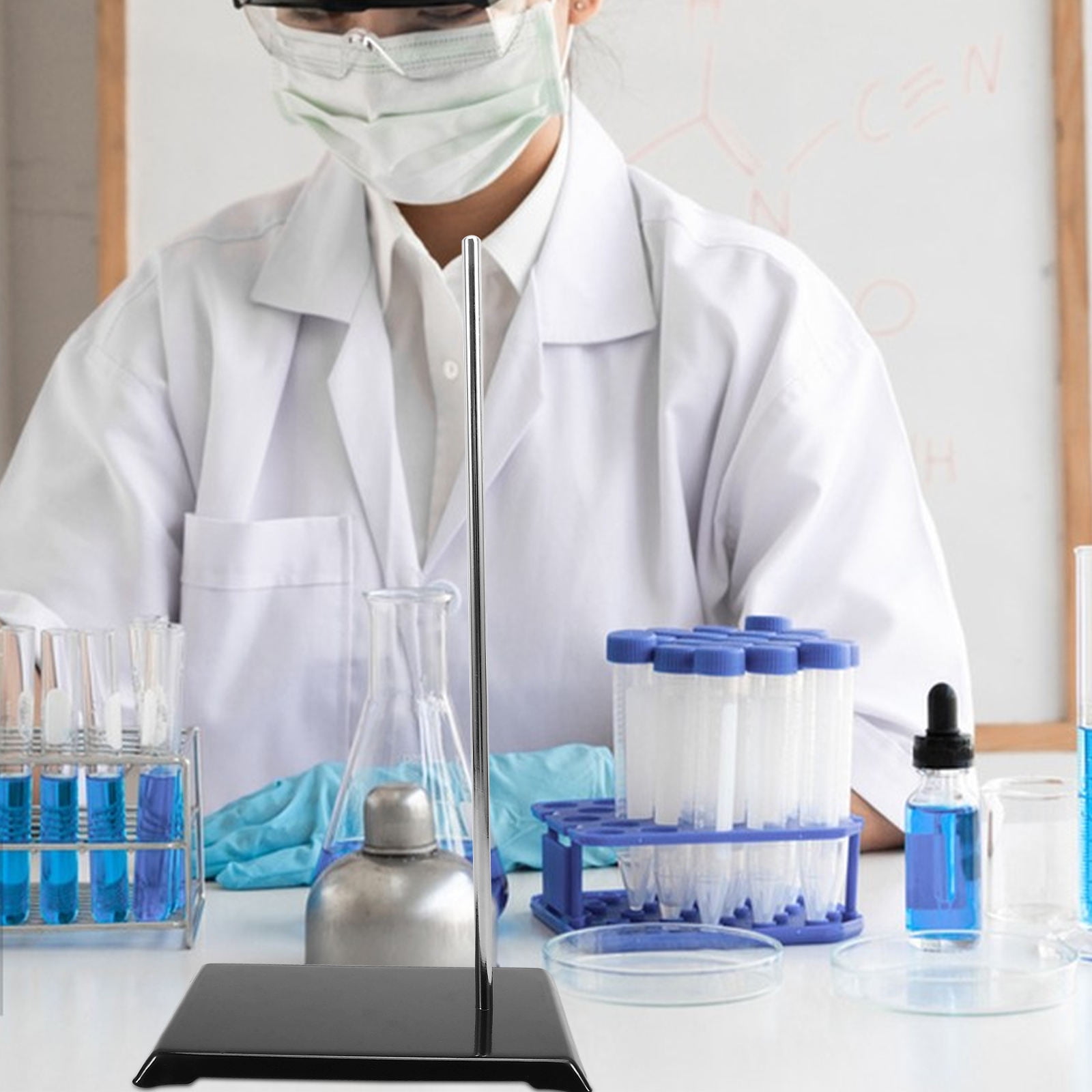 HEMOTON Laboratory Metal Rack Lab Stand Lab Metalware Laboratory Stand ...