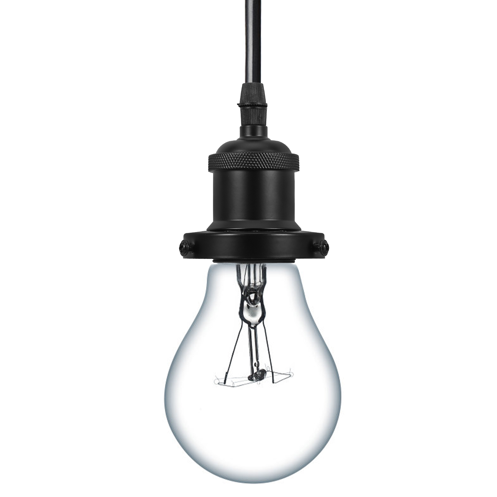 HEMOTON Lamp Power Cord Ceiling Fixture Socket Vintage Lamps Light ...