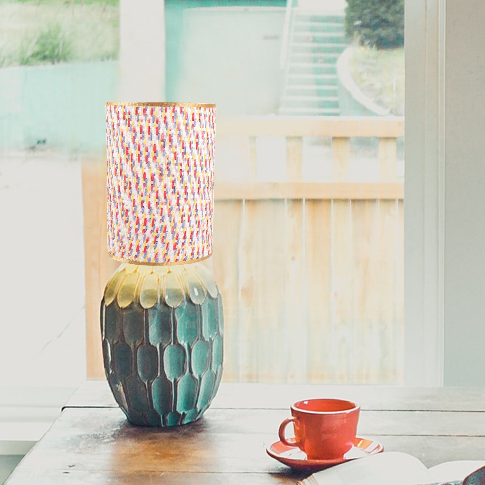 HEMOTON Lamps for Living Room Easy to Install Shade Replacement ...