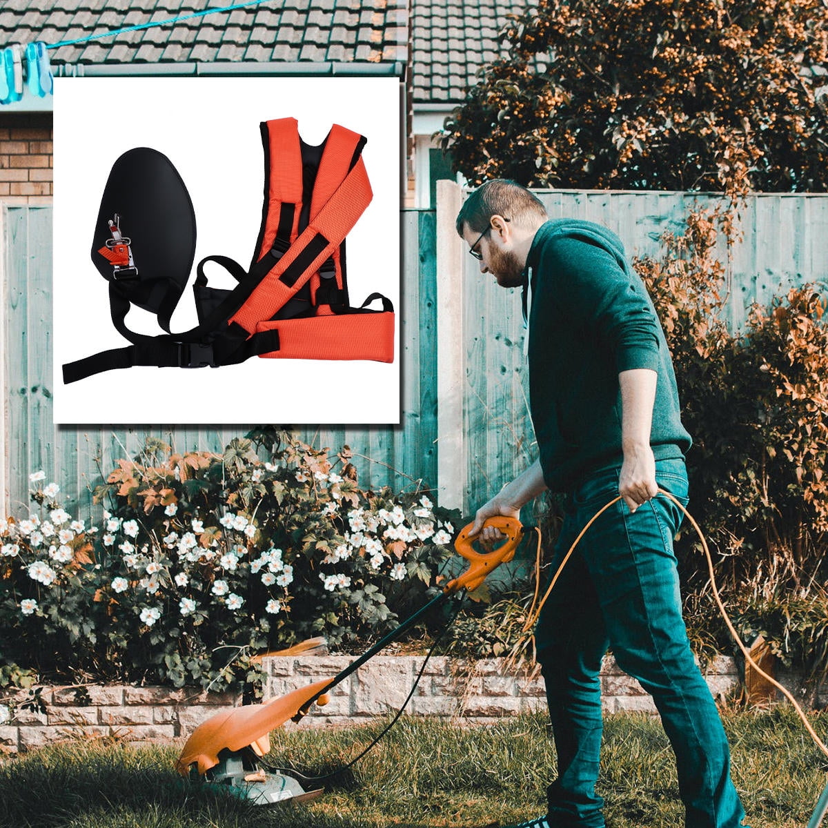 HEMOTON Lawn Mower Strap Brush Cutter Parts Trimmer Garden Tool ...