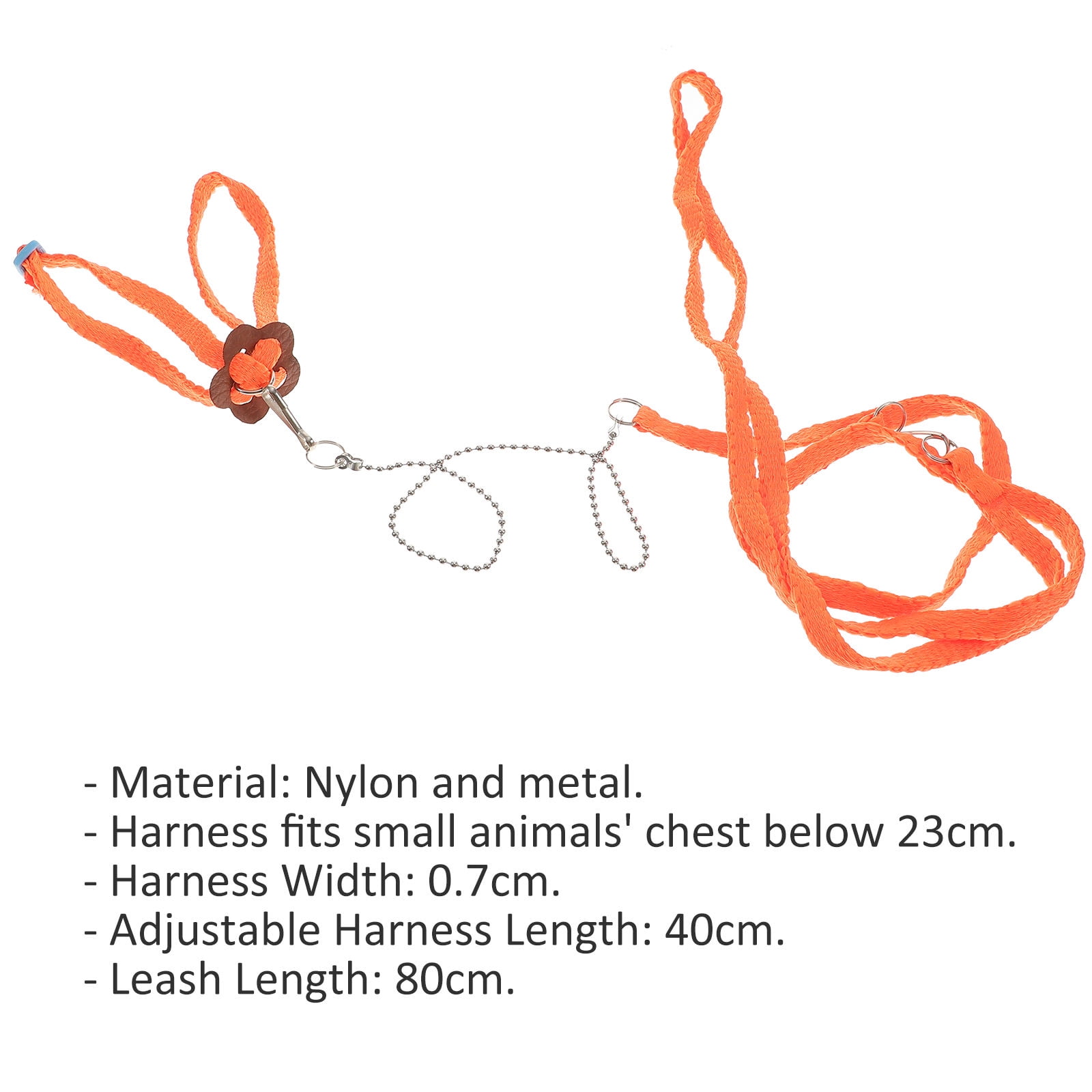 HEMOTON Leash Lizard Vest Harness Walking Reptile and for Small Lizards ...