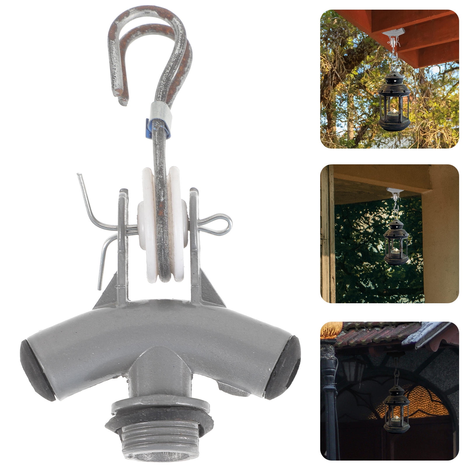 HEMOTON Light Socket 3way Mining Lamp Holder Base E27 Socket Hanging ...