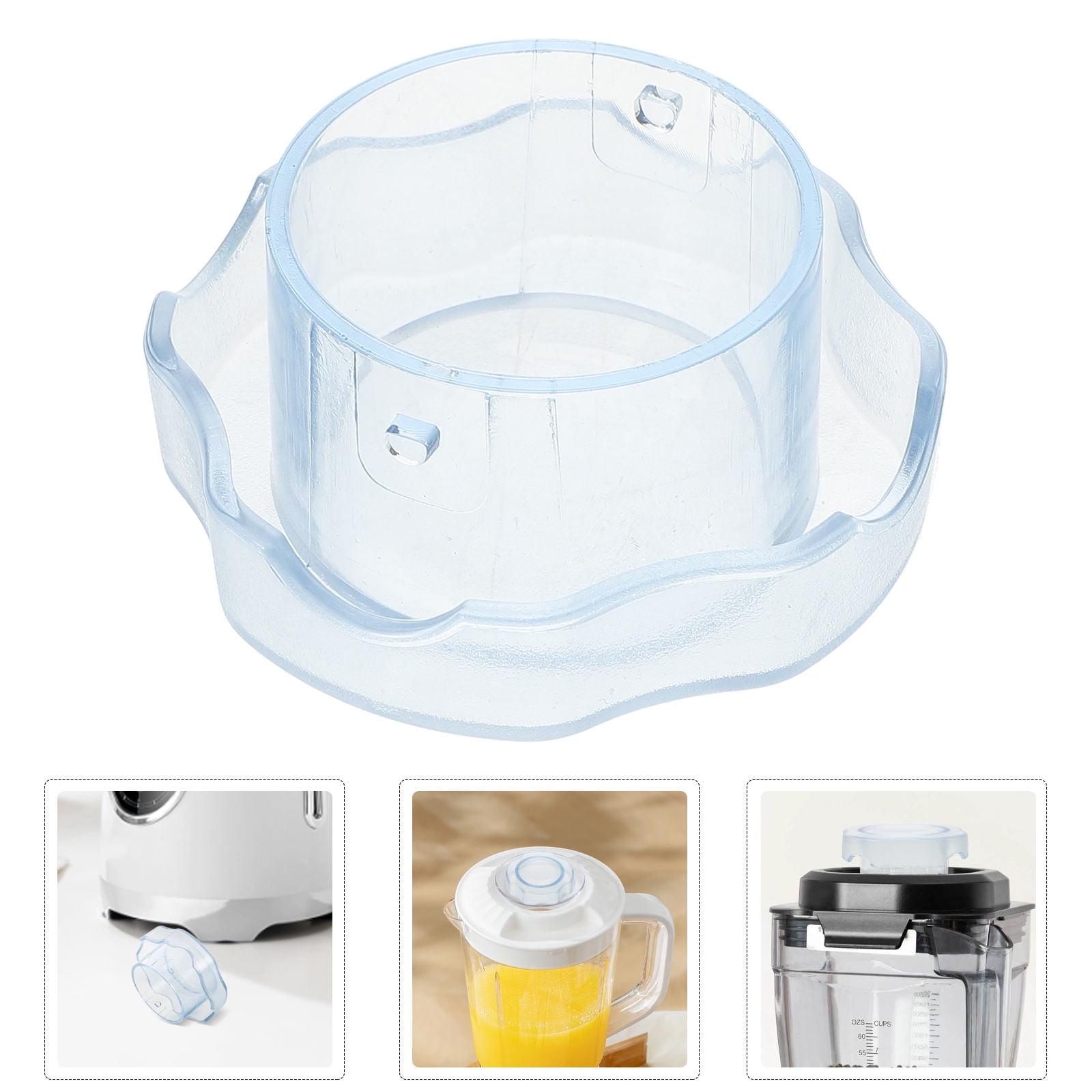 HEMOTON Low Profile Containers Replacement Lid Plugs Transparent Cover ...