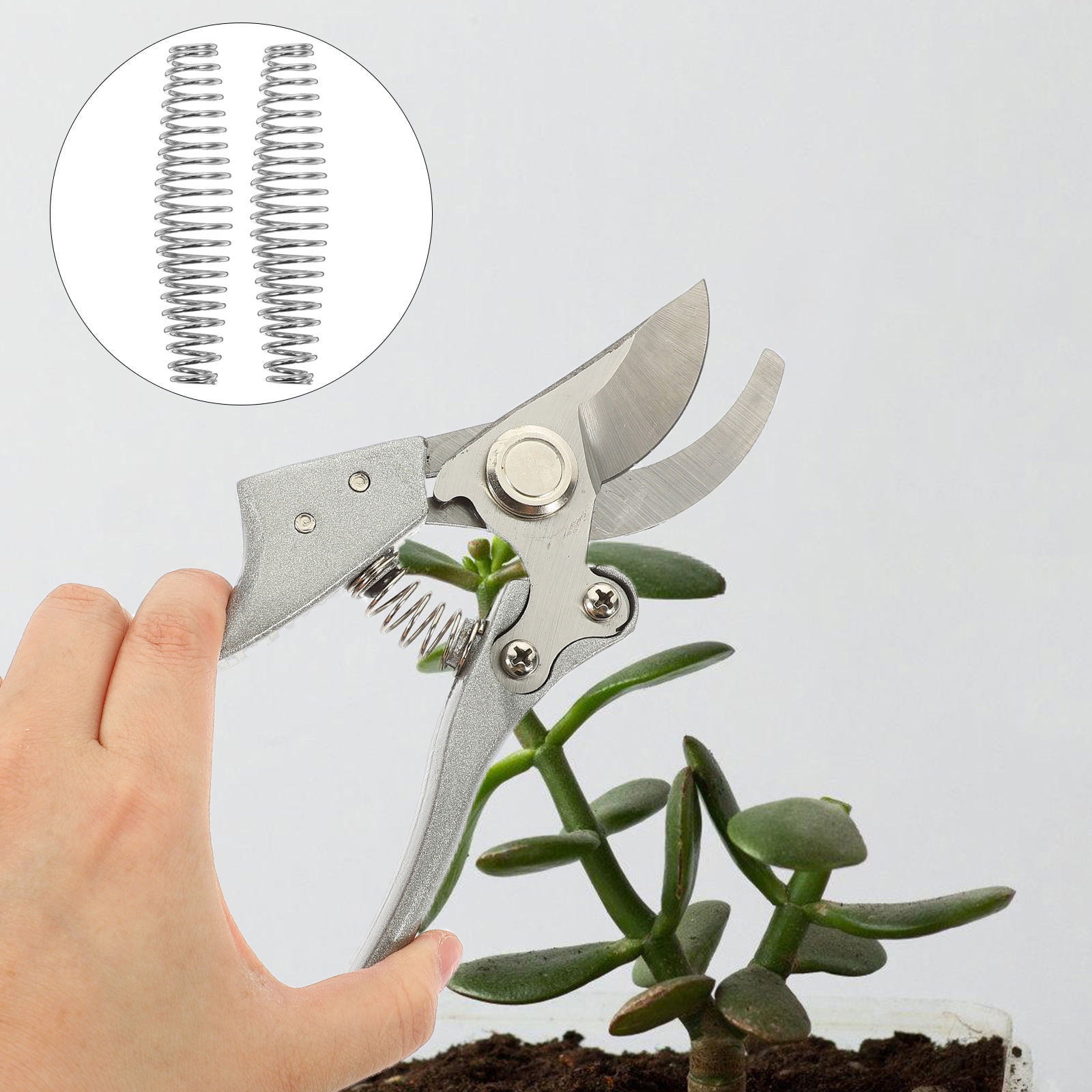 DEEPCRAFF Gardening Tools Pruning Shear Springs 10Pcs Stainless Steel ...