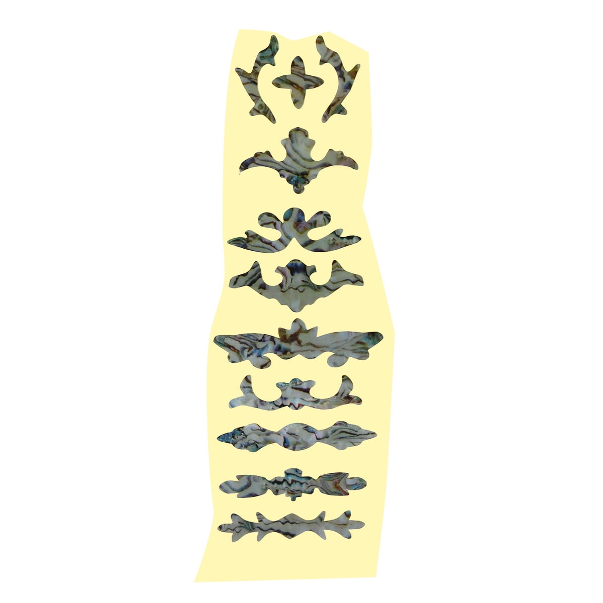 RENACLIPY Guitar Inlays for Fretboard Fingerboard Frets Map Sticker ...