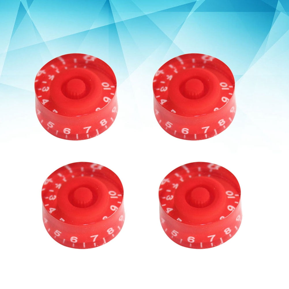 HEMOTON Masteelf 4 PCS Set Guitar Knobs for Electric Guitar Parts ...