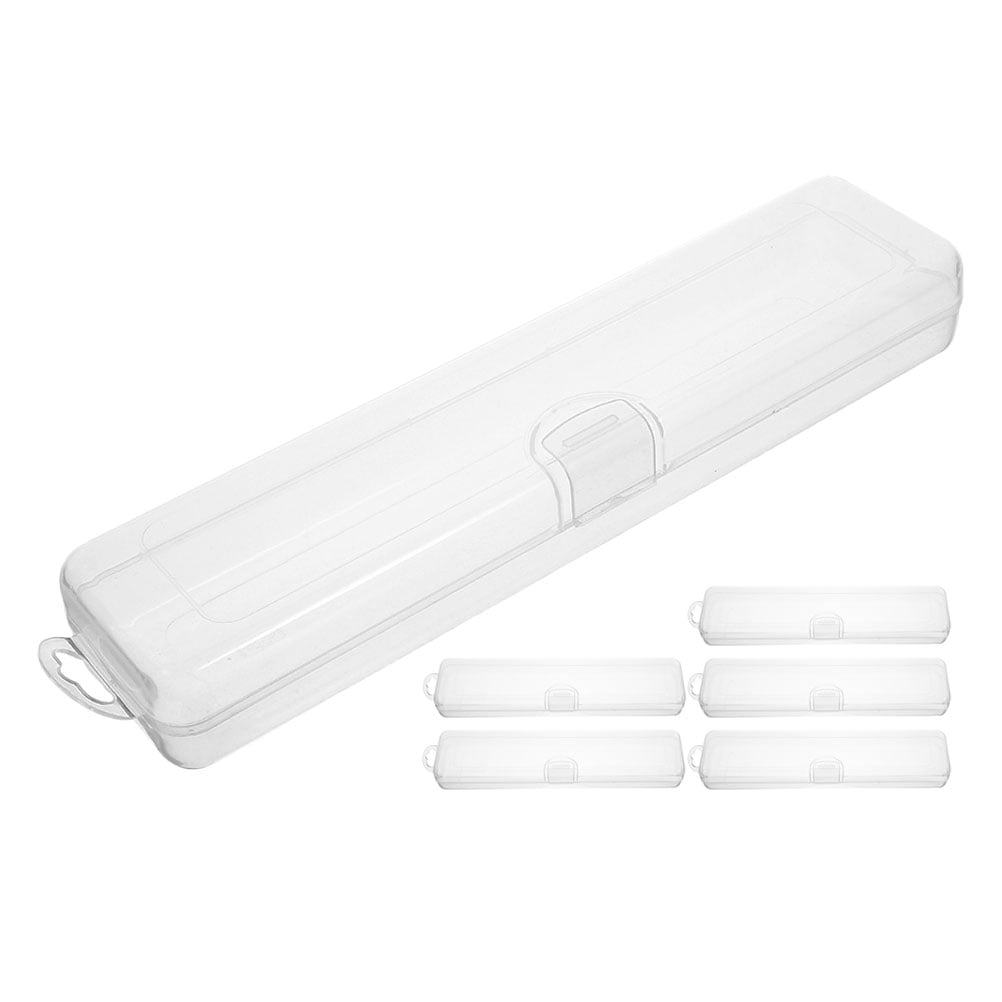 HEMOTON Masteelf 6Pcs Toothpaste Case Plastic Toothbrush Boxes Portable ...