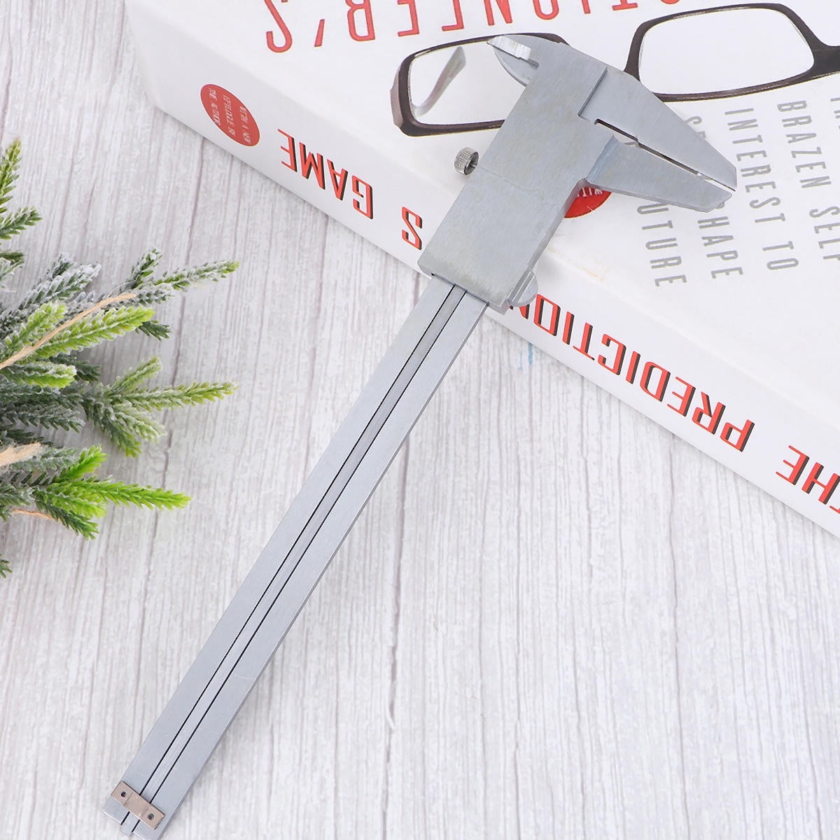 Phenofice White Gauge Caliper with Locking Screw for Accurate Batch ...