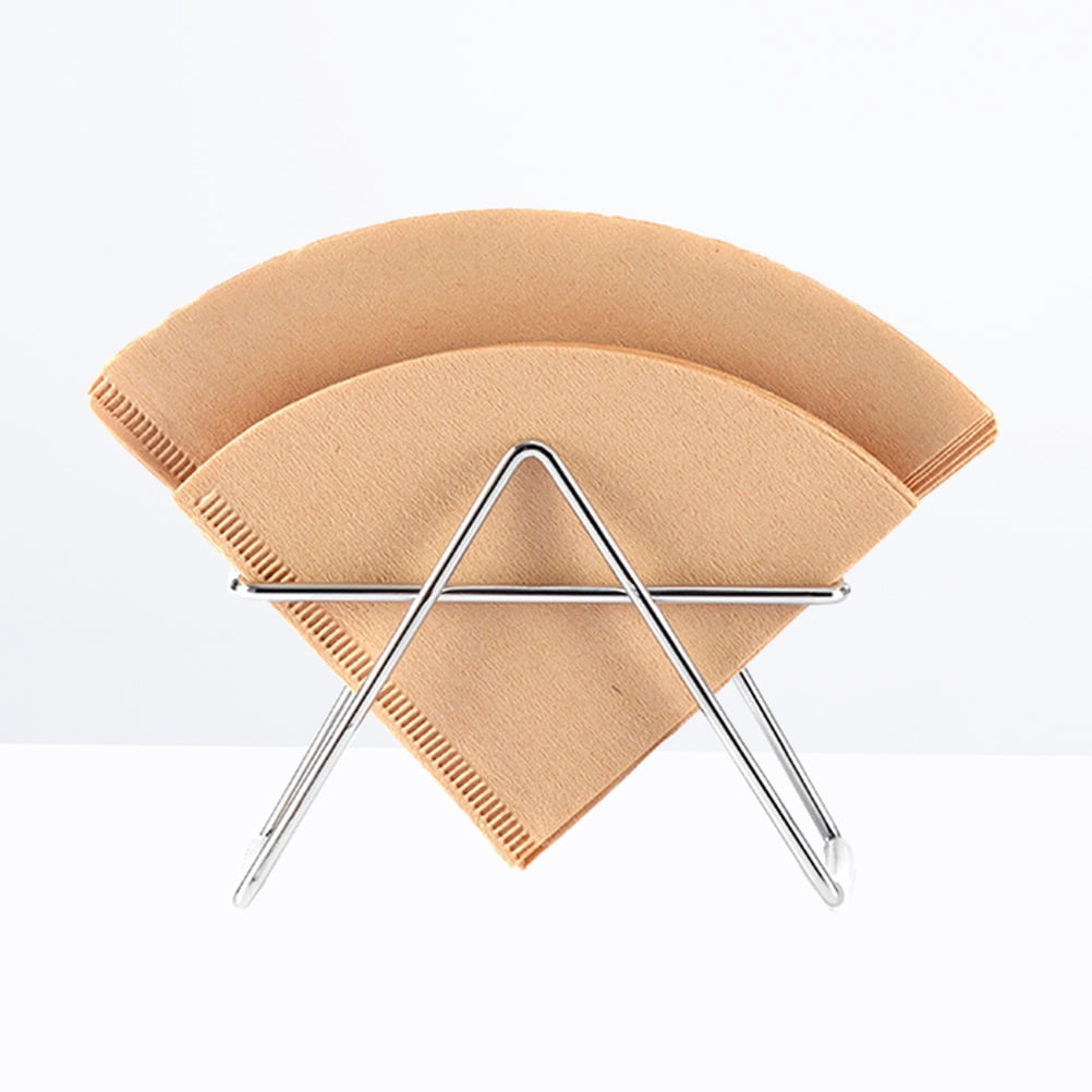 HEMOTON Metal Coffee Filter Holder Filter Paper Dispenser Rack -shaped ...