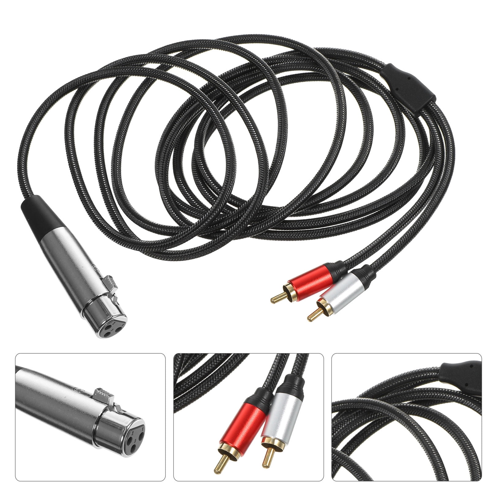 HEMOTON Microphone Audio Amplifier Cable Amplifier Wire Cable ...