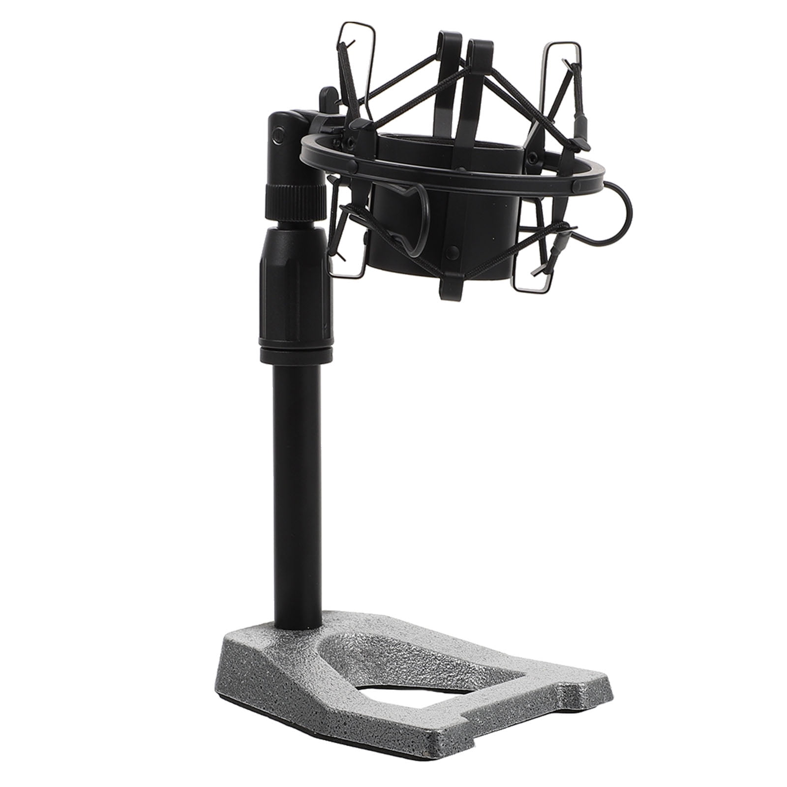 HEMOTON Microphone Holder Mount Microphone Rack 32.5X12.5X11CM Black ...