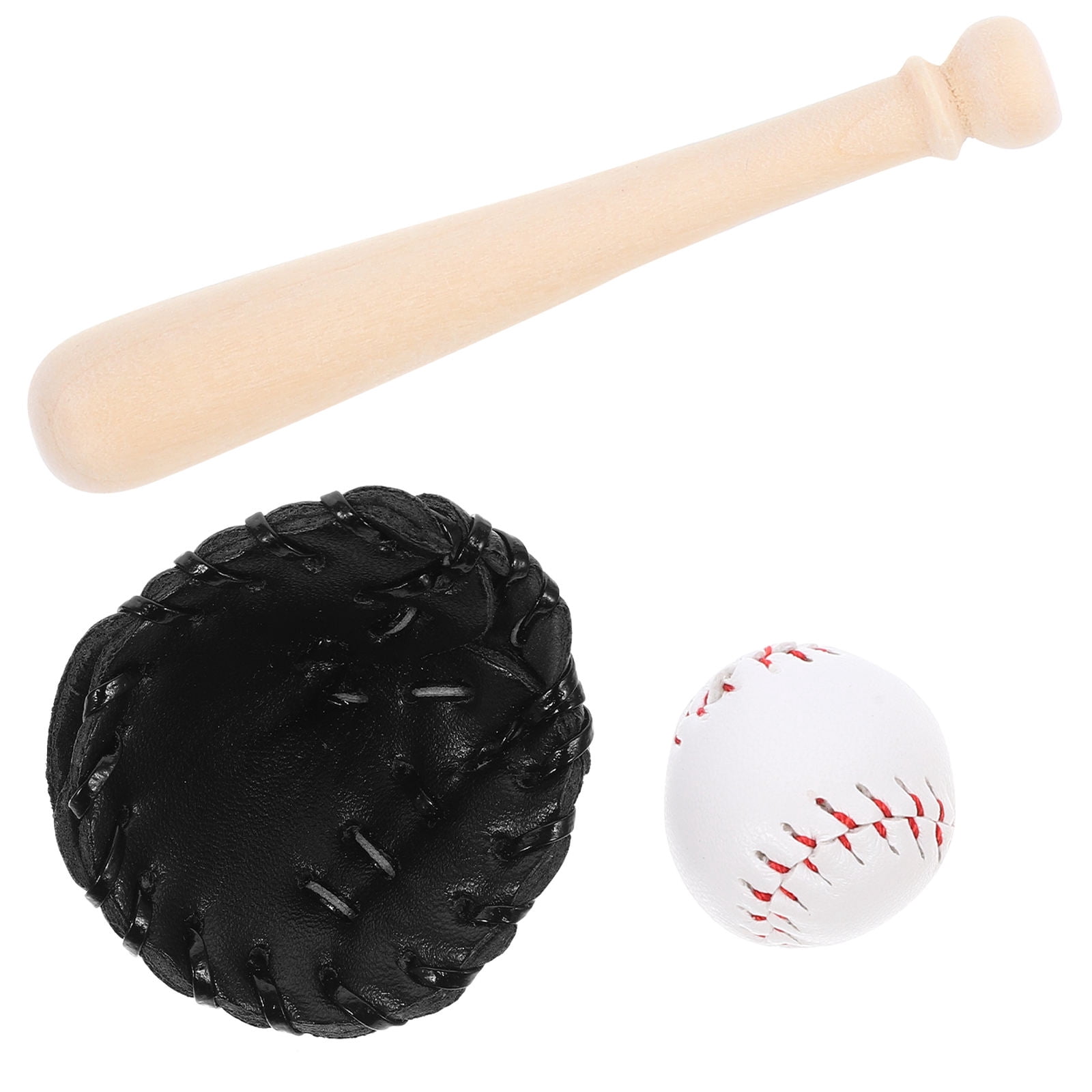 HEMOTON Mini Baseball Glove Sports Miniatures Kids Toy Garden Child ...