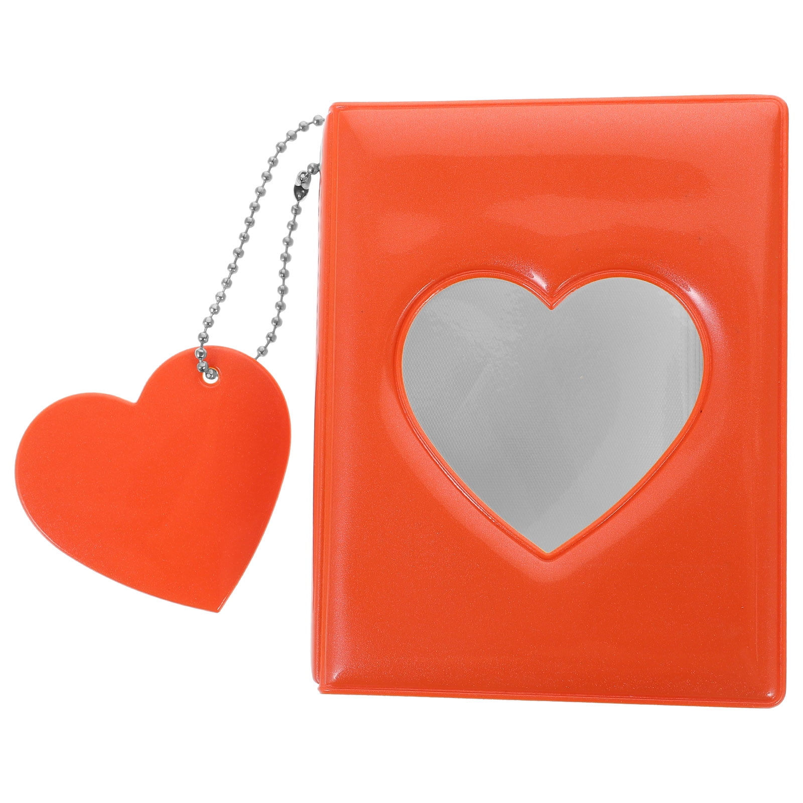 HEMOTON Mini Photo Album Photo Card Binder Love Hollow Photo Binder ...