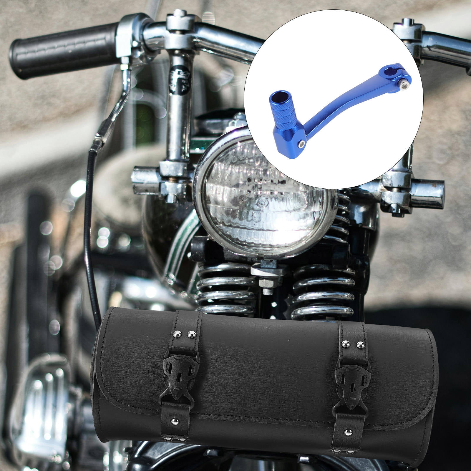 HEMOTON Motorcycle Gear Shift Shifter Dirt Bike Parts Rear Accessories Blue - Walmart.com