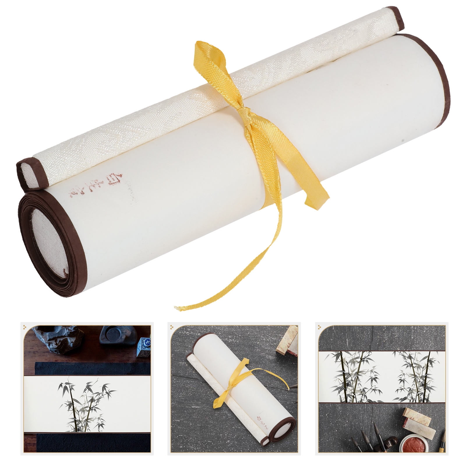 HEMOTON Multi-function Blank Scroll Calligraphy Paper Vintage Writing ...