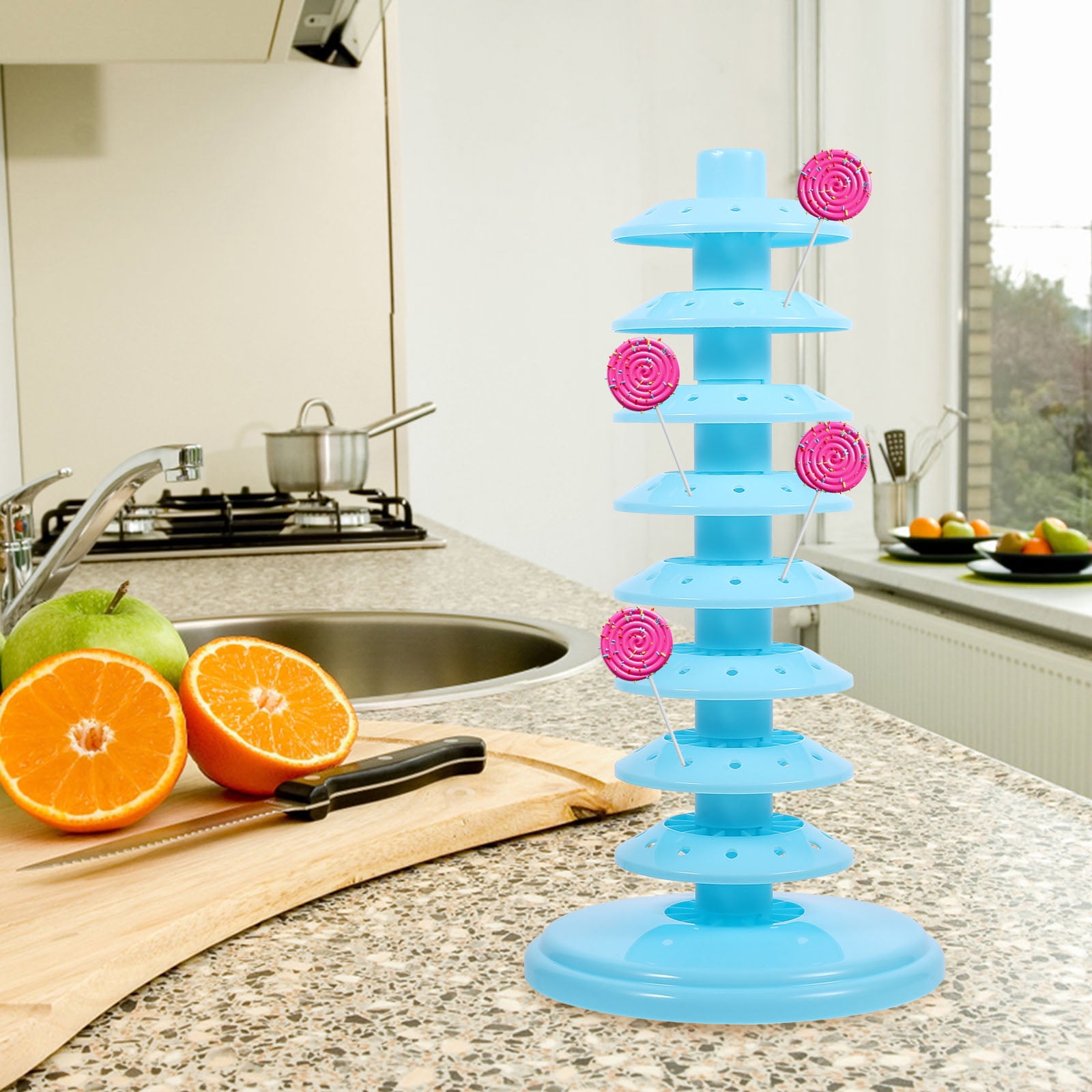 HEMOTON Multi-hole Lollipop Holder Party Lollipop Stand Lollipop ...
