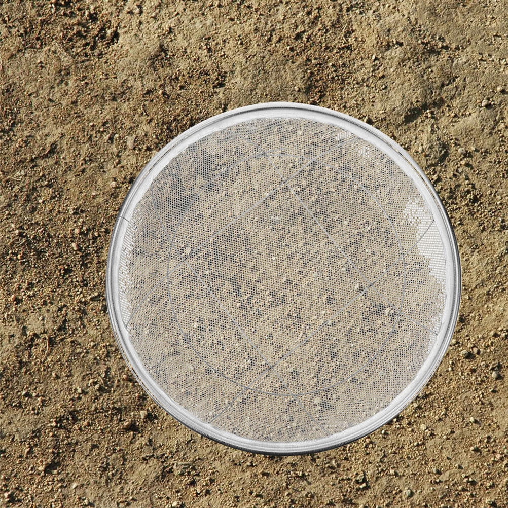 HEMOTON Multi-use Sifting Pan Soil Mesh Sieve Rocks Sifting Tool ...