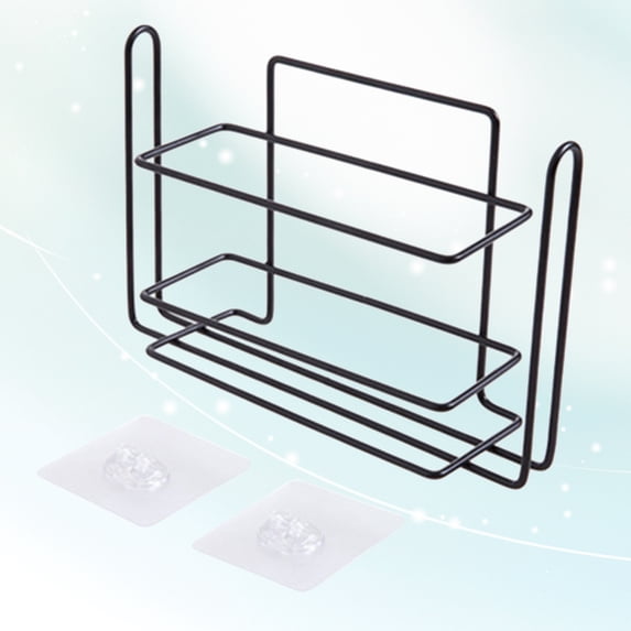 HEMOTON Multifunctional Multilayer Kitchen Hanging Shelf Plastic Film ...