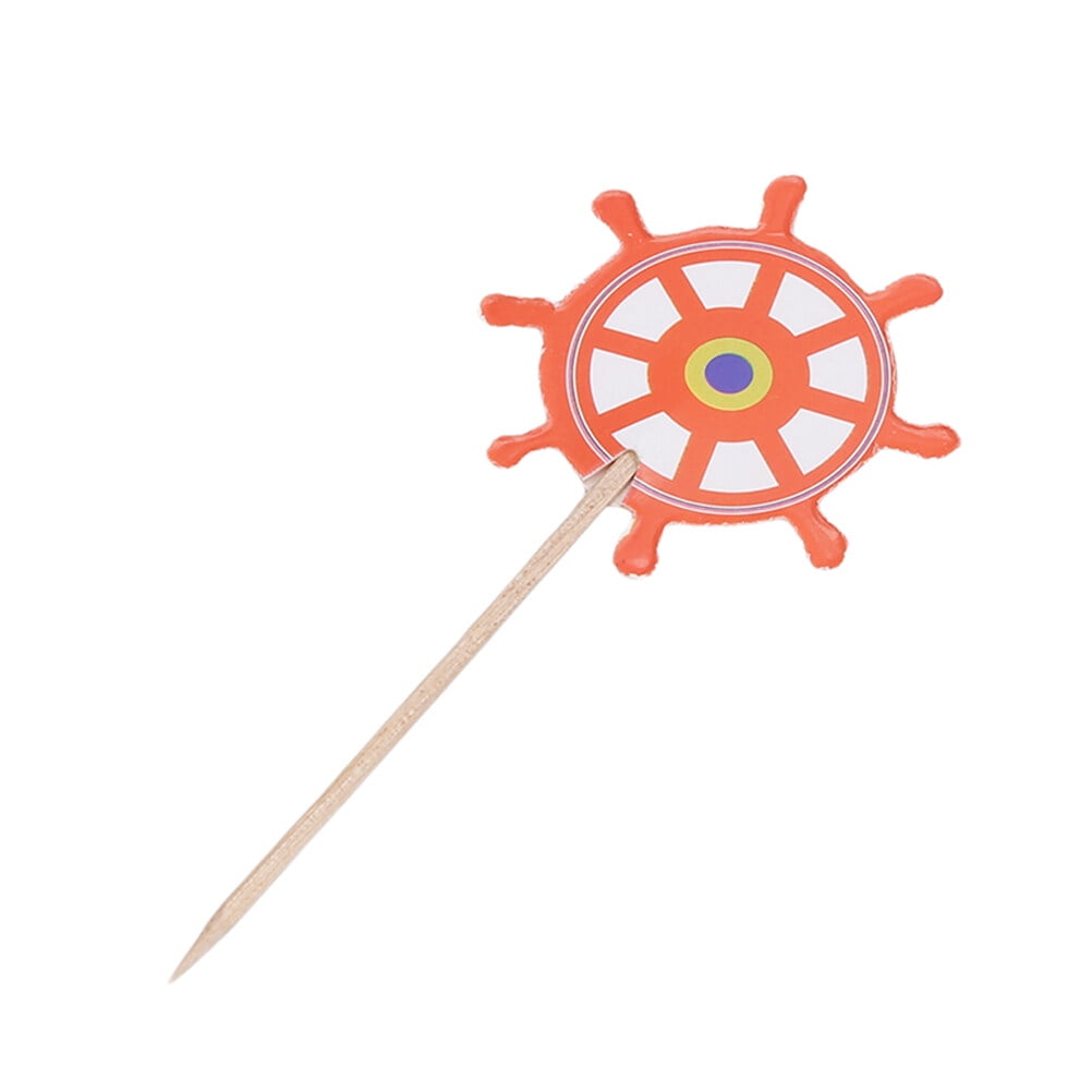 HEMOTON Nautical Cake Toppers with Stunning Sailboat and for Birthday ...
