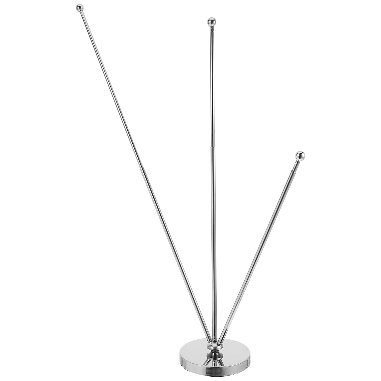 HEMOTON Office Desk Flag Holder Flag Holder W Shaped Stainless Steel ...