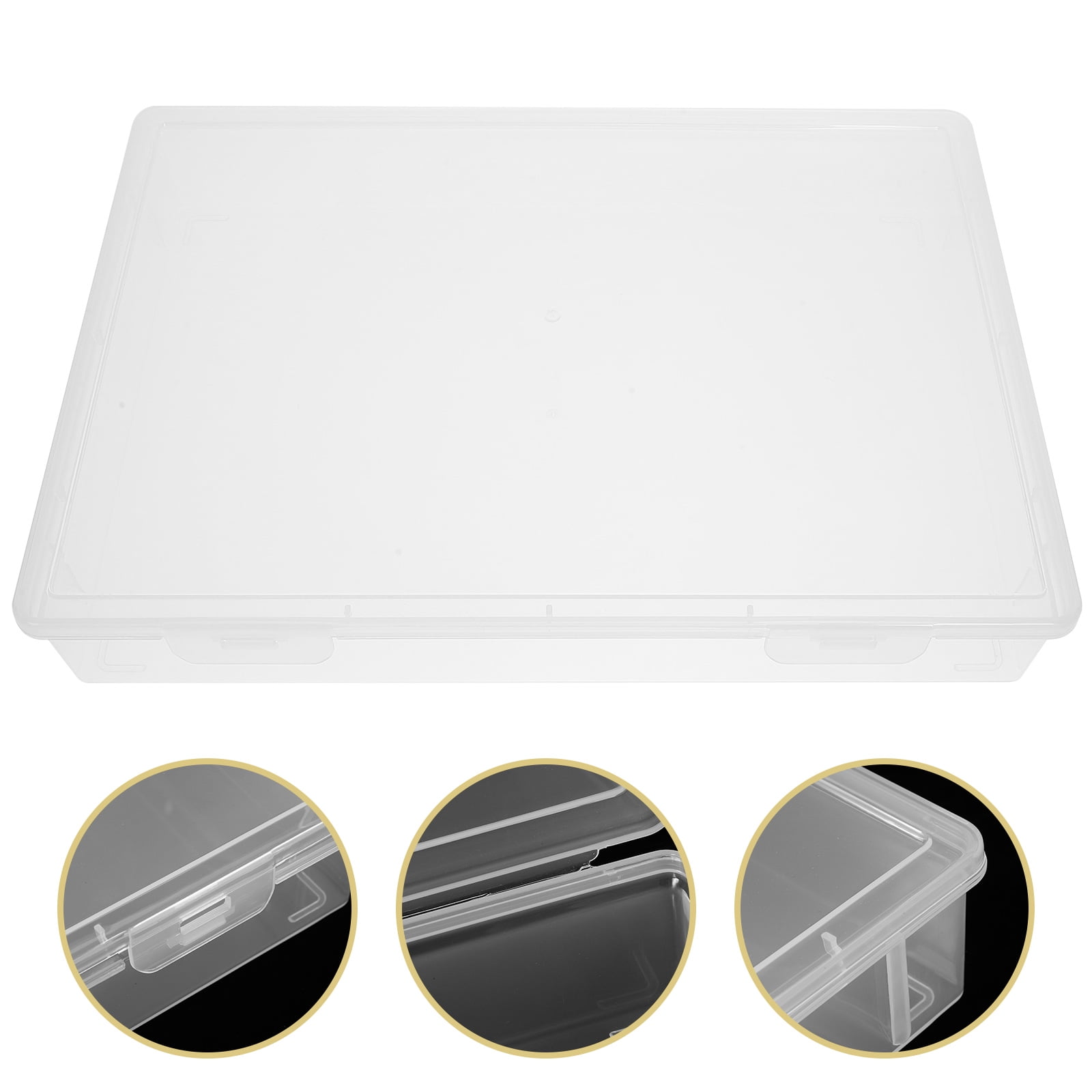 HEMOTON Office Document Box Portable Project Case Certificate Holder ...