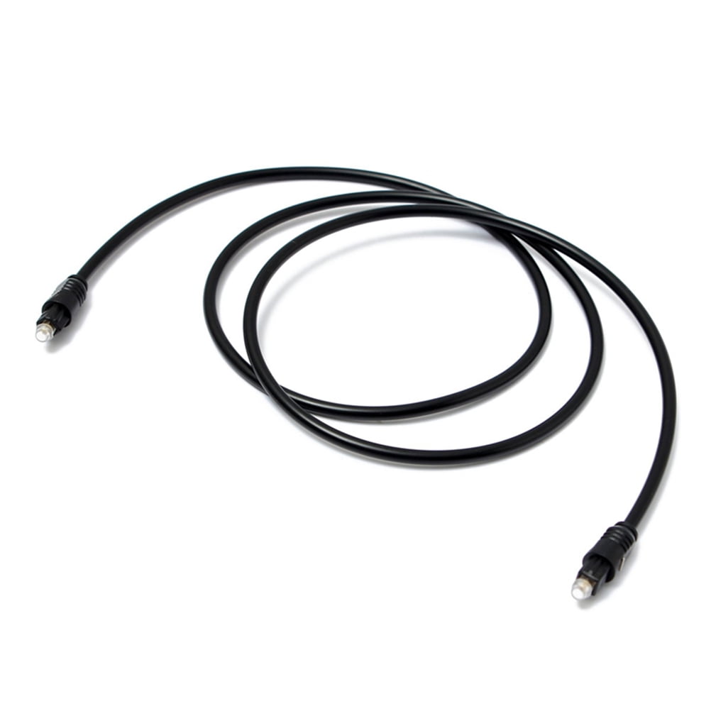 HEMOTON Optical Fiber 6.5FT Digital Fibre For Audio Cable Lead Cord ...