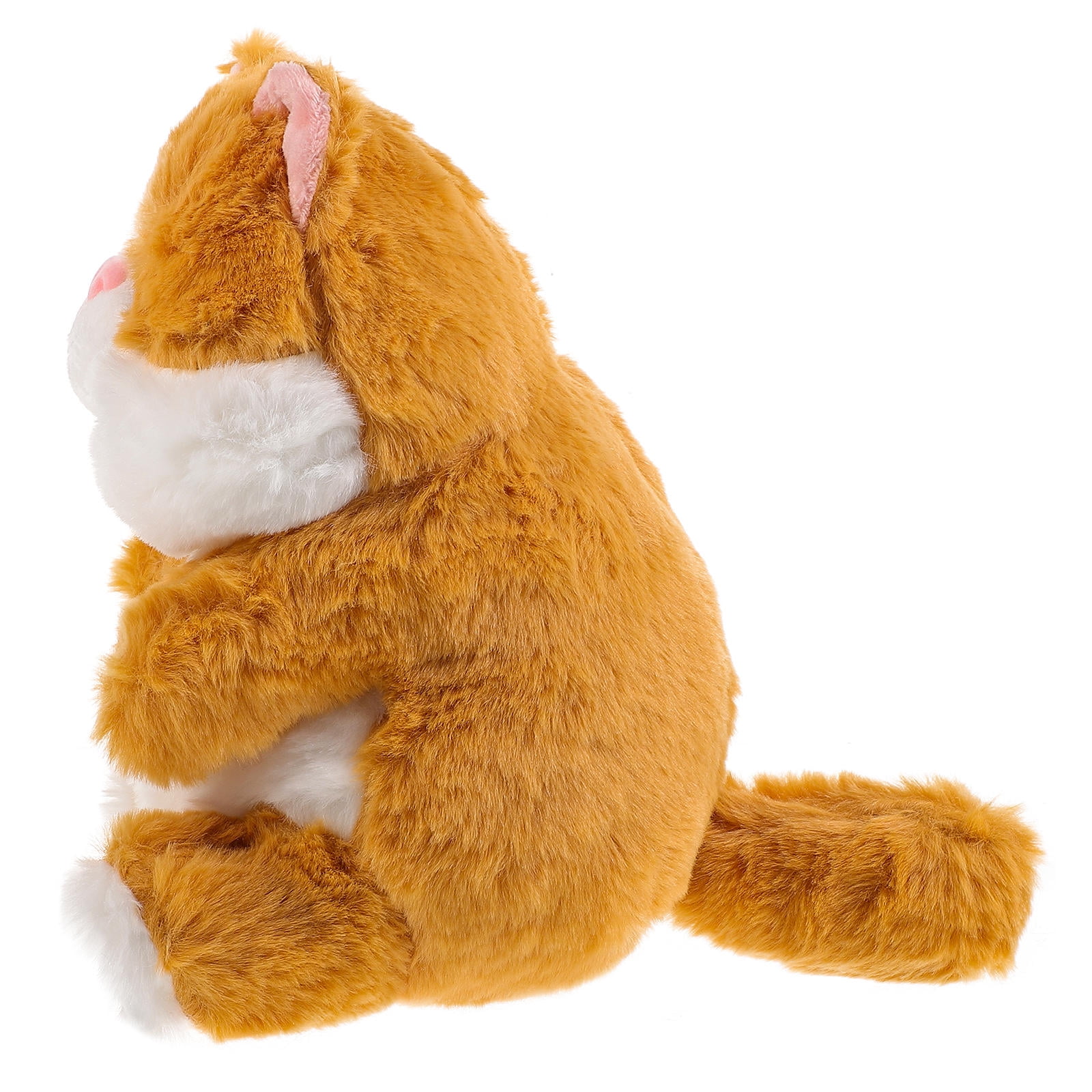 HEMOTON Orange Cat Plush Toy for Kids Made of PP Cotton Soft and ...